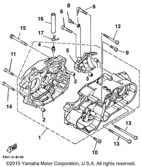 Yamaha Motorcycle Engine Diagram