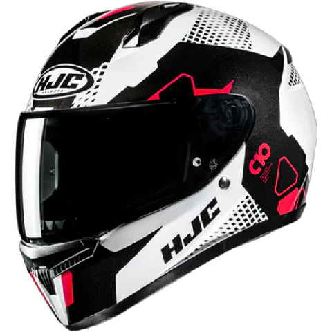 hjc helmets white