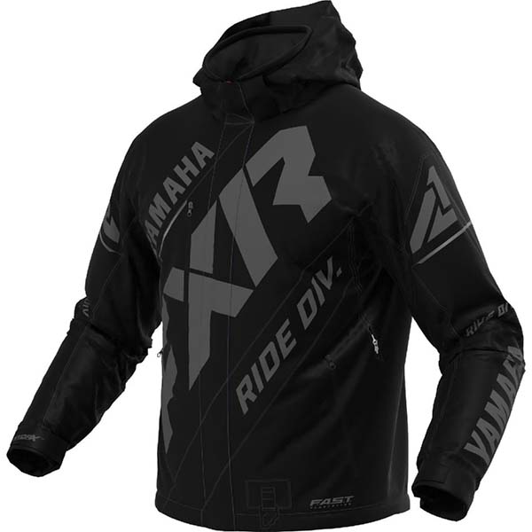 black yamaha jacket