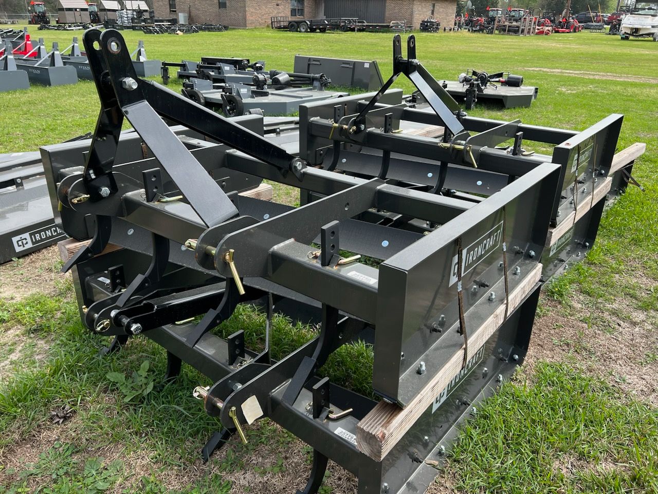 New 2025 IronCraft Implements 5' Land Leveler with Shanks | Blades in ...