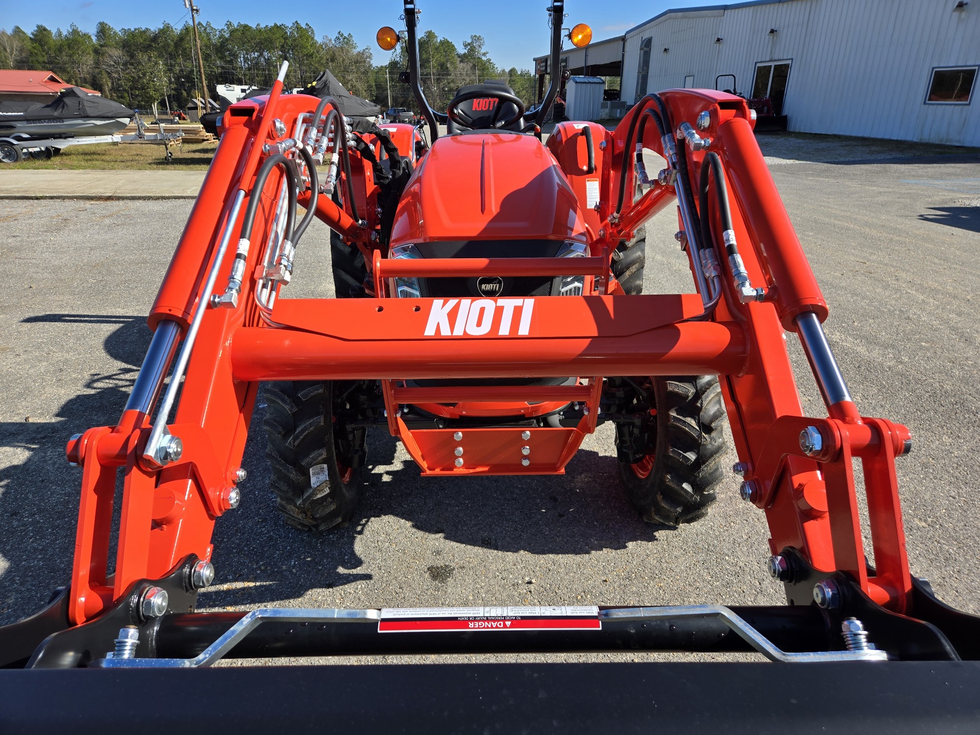 New 2025 KIOTI DK5520 | Tractors in Saucier MS | KIOPA0234 Orange