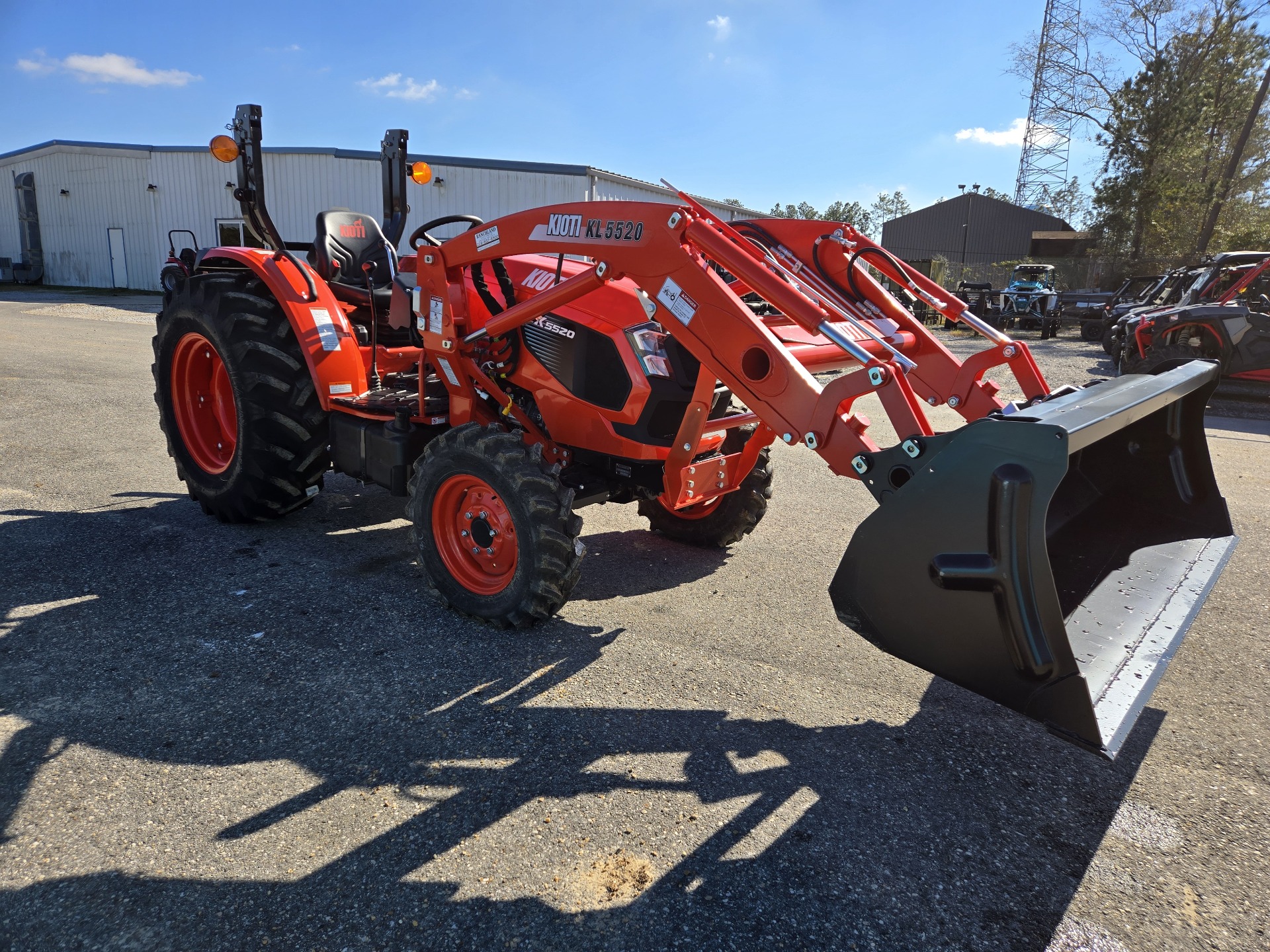 New 2025 KIOTI DK5520 | Tractors in Saucier MS | KIOPA0234 Orange