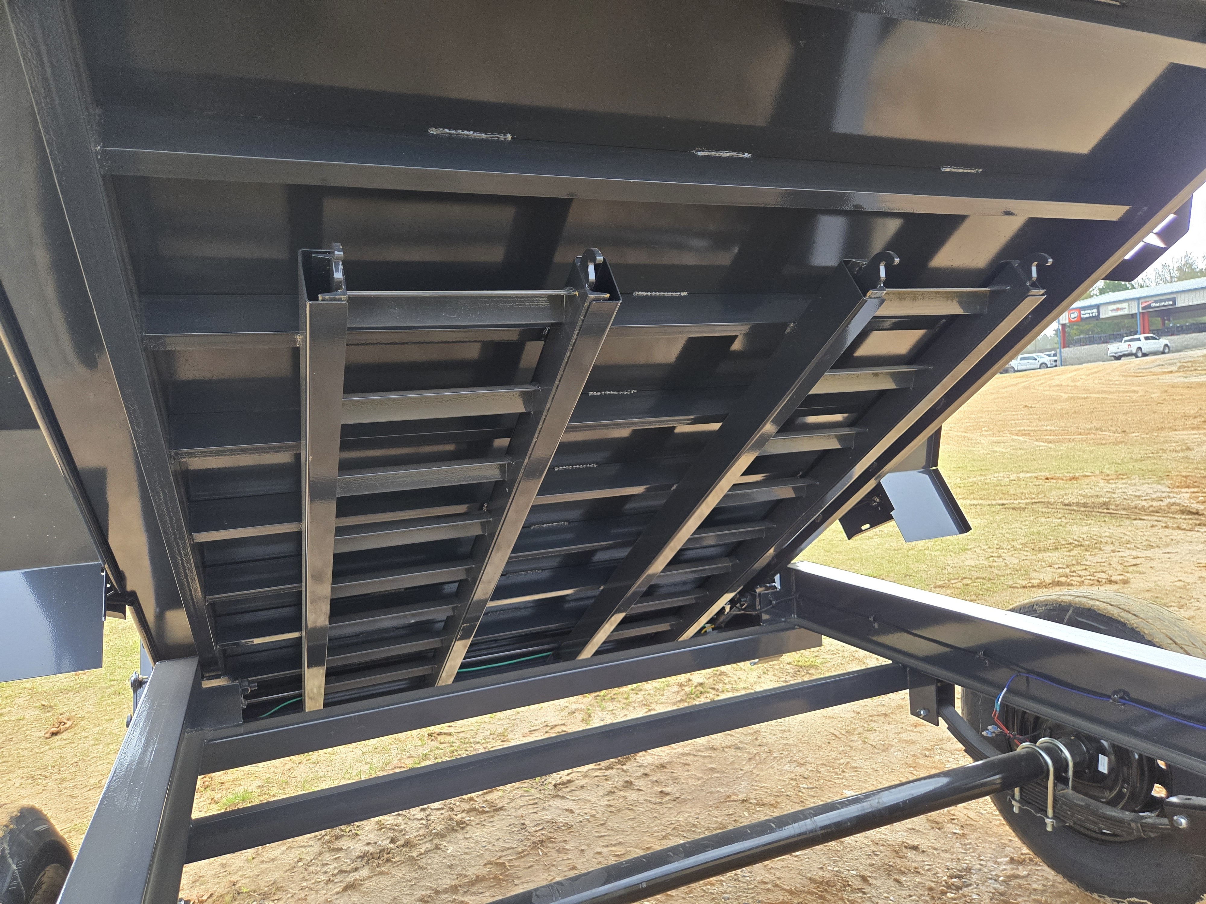 New 2026 Hillcrest Trailers 7x16 14K Dump Trailer, 24" Sides, Slide out ...