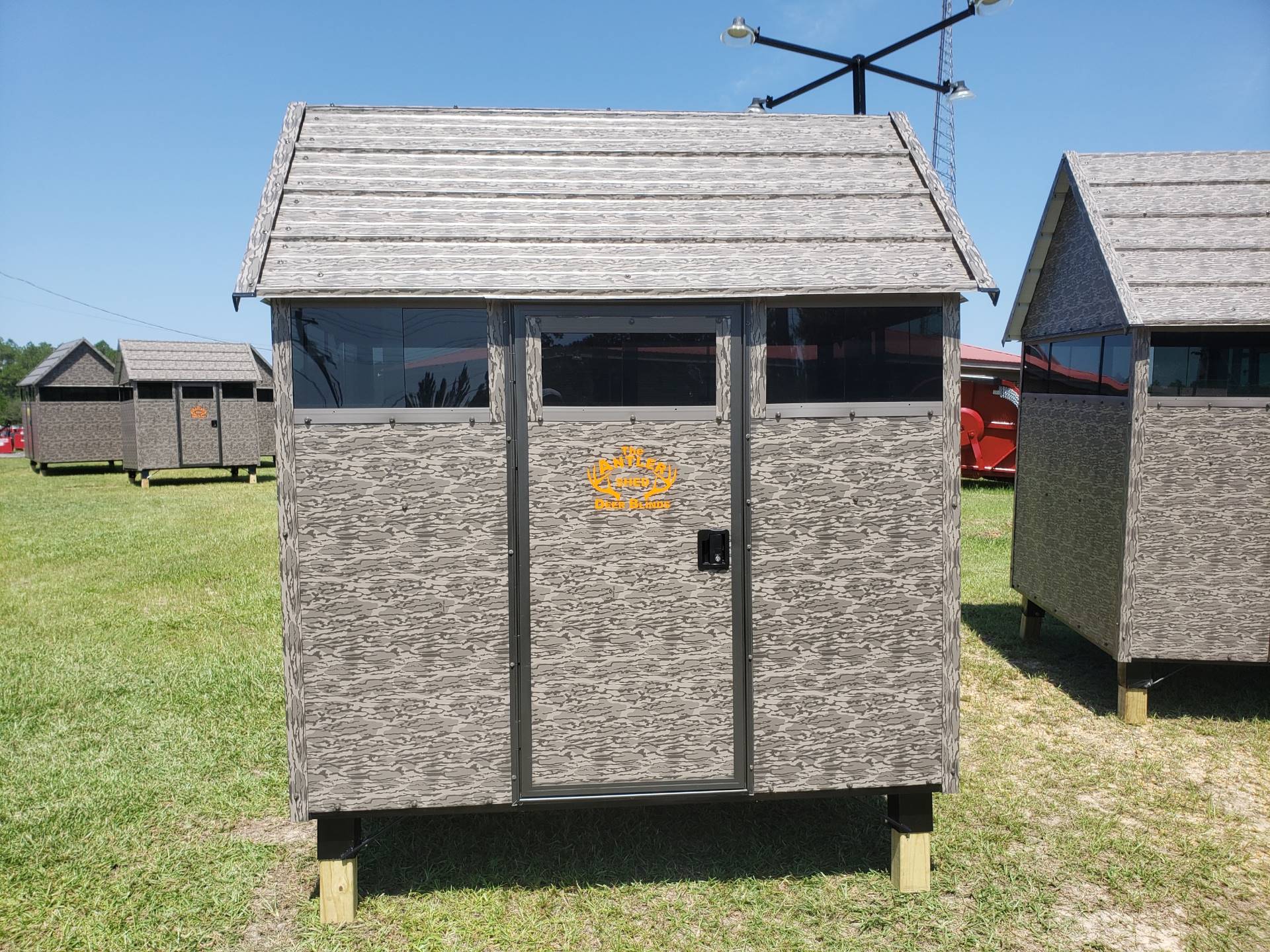 New 2024 The Antler Shed 4x6 Shooting House w/ Sliding Windows ...