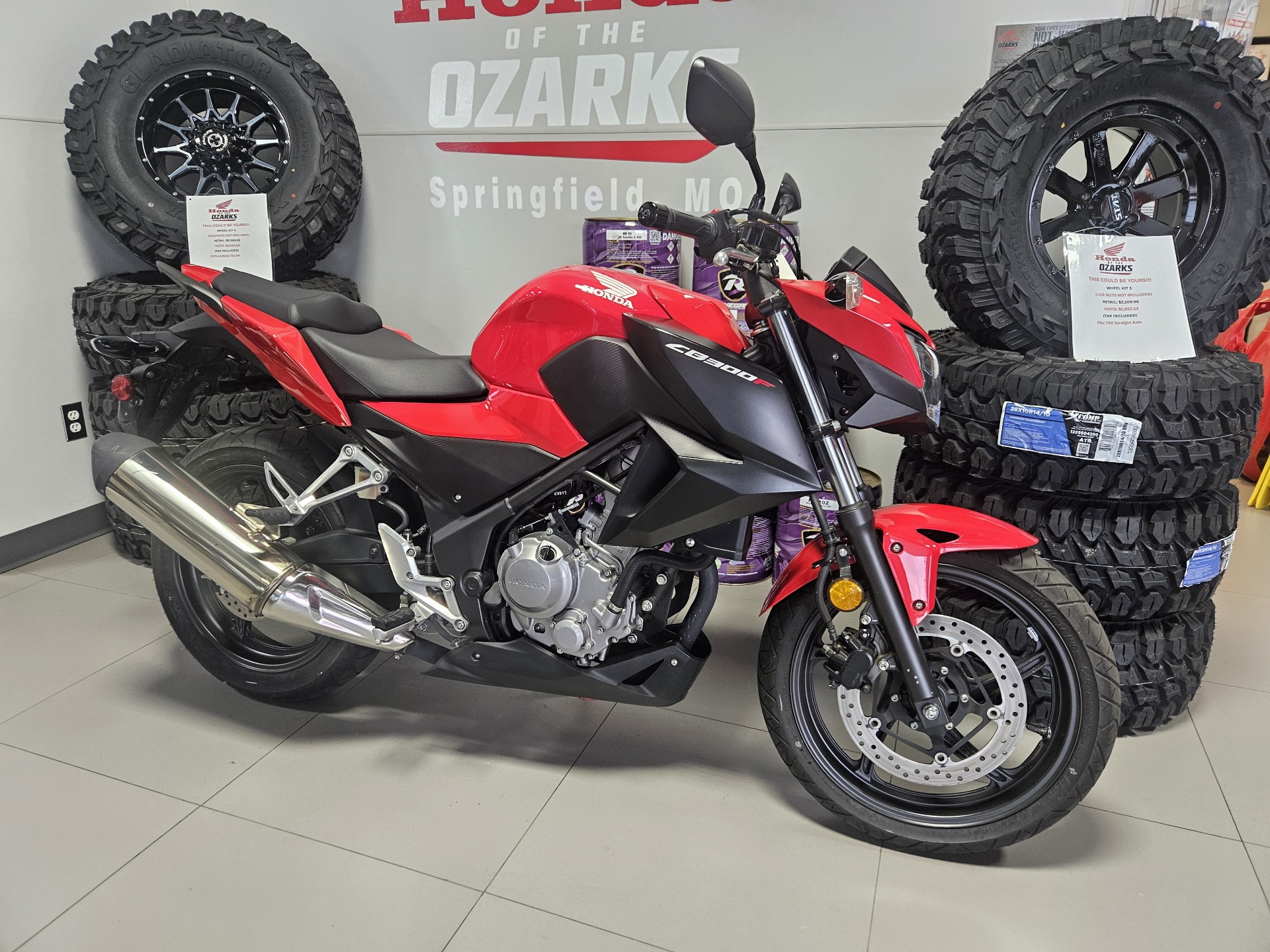 Used 2015 Honda CB300F Motorcycles in Springfield, MO | Stock Number ...