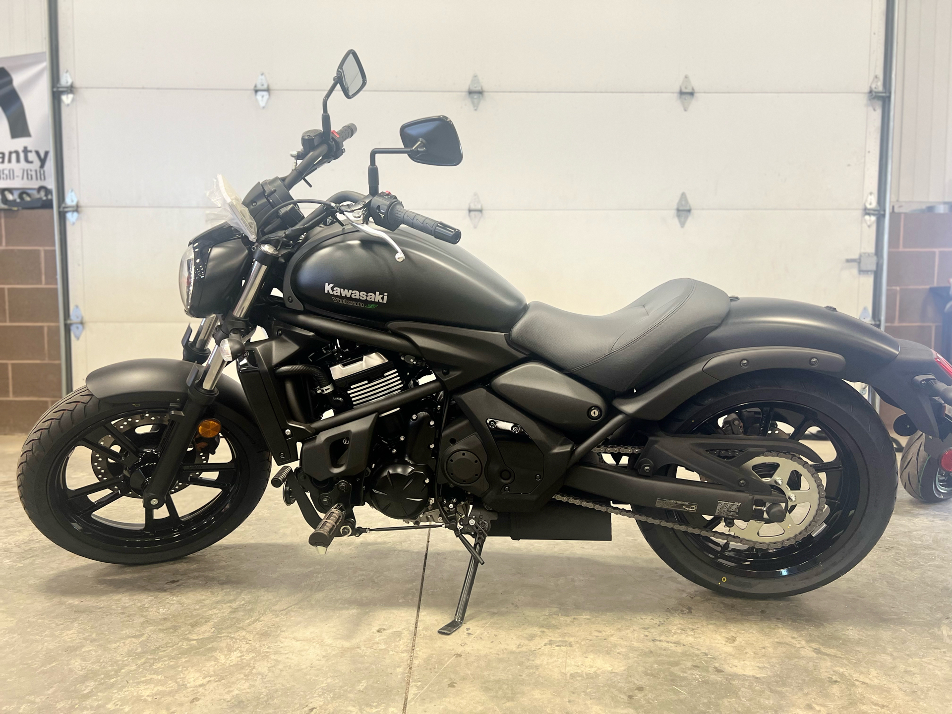 New 2025 Kawasaki Vulcan S Metallic Flat Spark Black | Motorcycles in Erda UT | KA10639