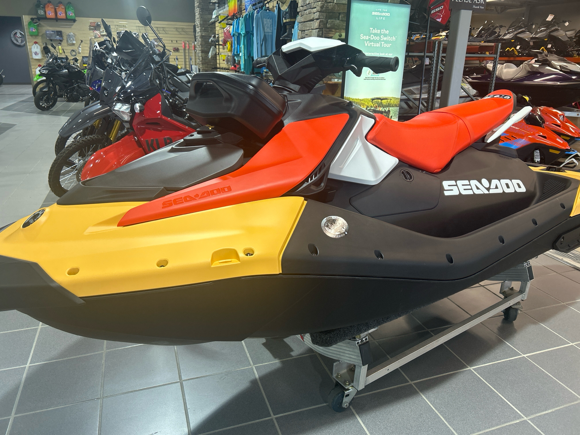 New 2025 Sea-Doo Spark for 3 90 hp + Convenience package with iBR and ...