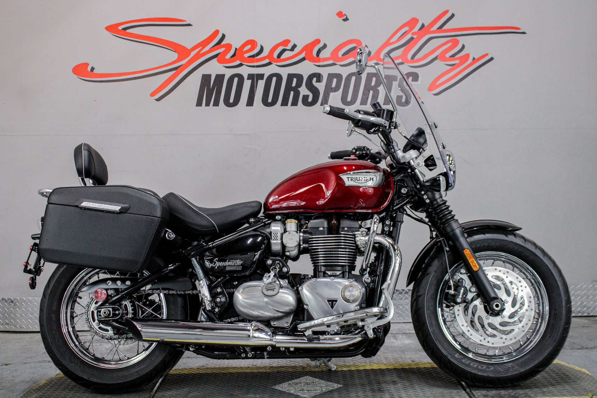 Used 2023 Triumph Bonneville Speedmaster | Motorcycles in Sacramento CA | TRIBE1327 Cordovan Red