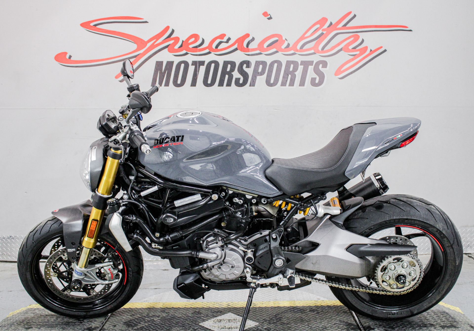 Used 2019 Ducati Monster 1200 S | Motorcycles in Sacramento CA | DUC025518 Liquid Concrete Grey