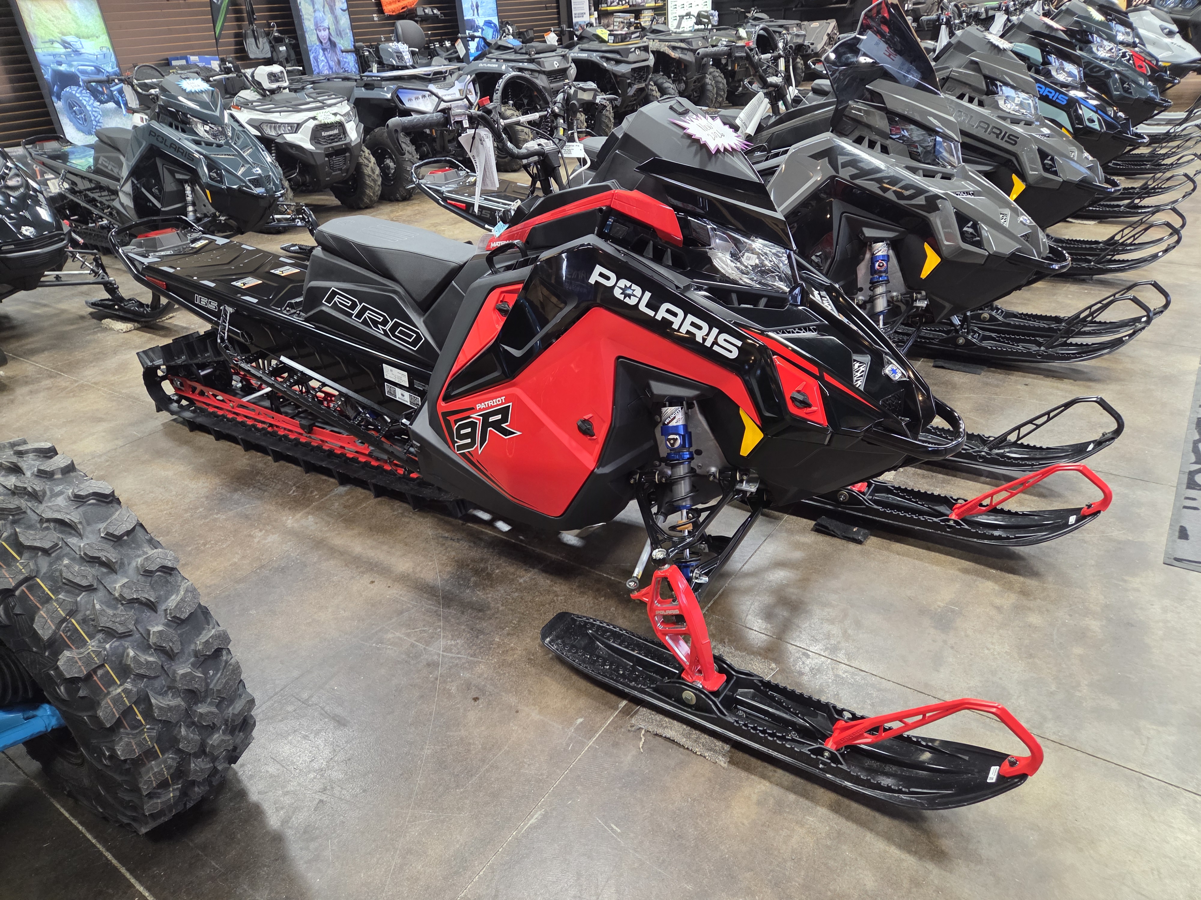 New 2026 Polaris Patriot 9R PRO RMK 165 SC Snowmobiles in Ponderay, ID ...