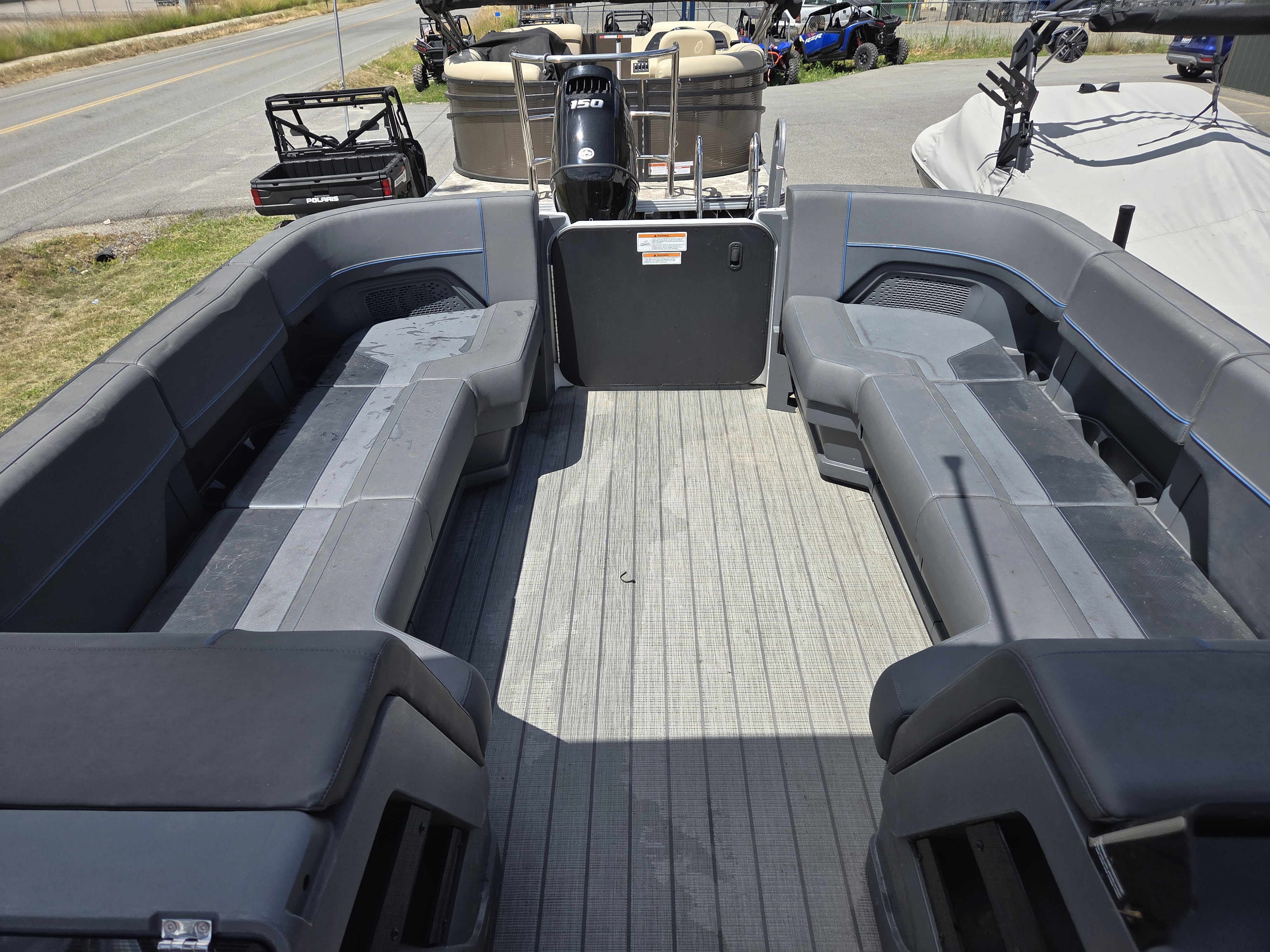 New 2023 Manitou Explore 24 Switchback Power Boats Outboard in Ponderay ...