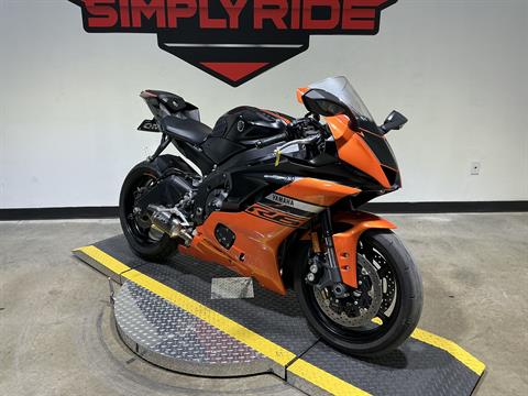 Used 2020 Yamaha YZF-R6 Vivid Orange / Matte Raven Black Motorcycles ...