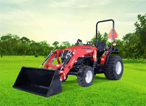 New 2024 Solis Tractors Solis 24 HST With FEL & 3rd Function Red ...