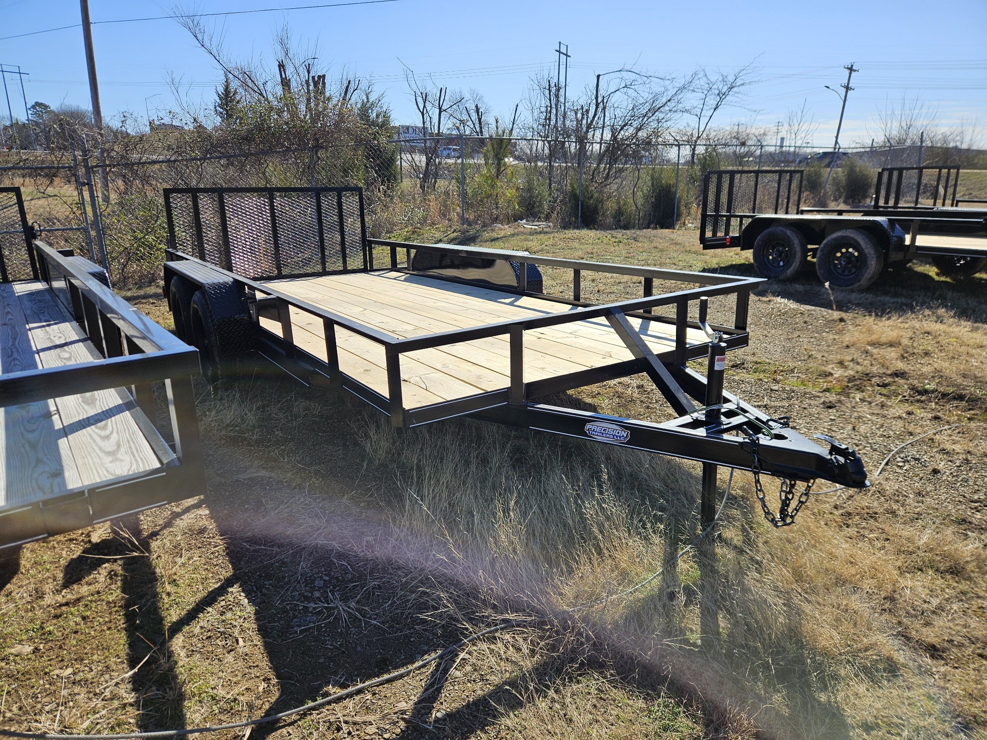 New 2025 Precision Trailers 77"X16' WRAP TONGUE UTILITY TRAILER | Trailers in Conway AR ...