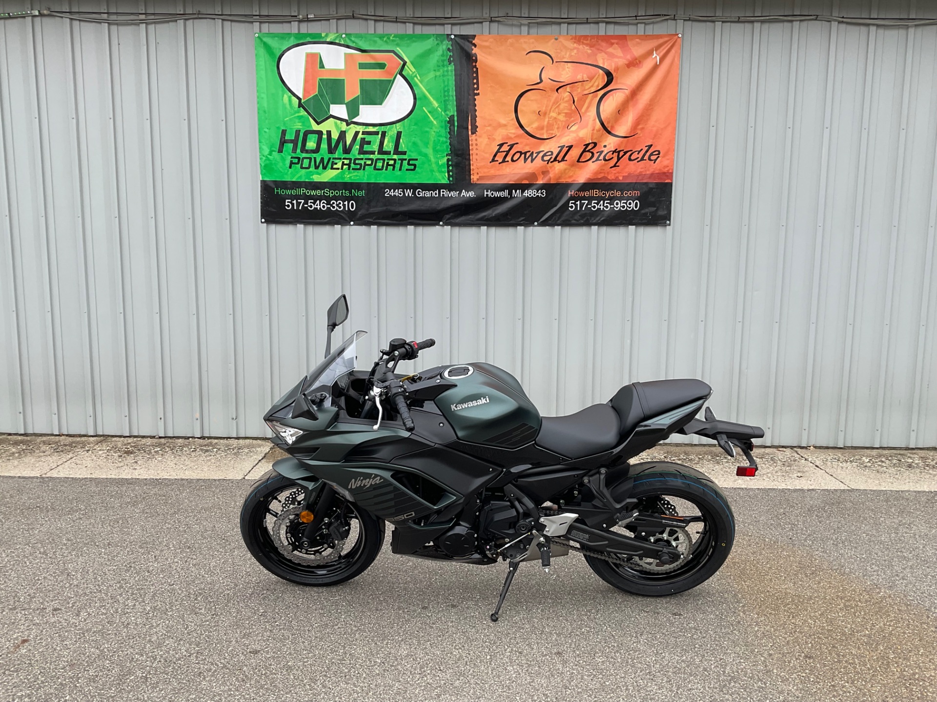 New 2025 Kawasaki Ninja 650 ABS Motorcycles in Howell, MI