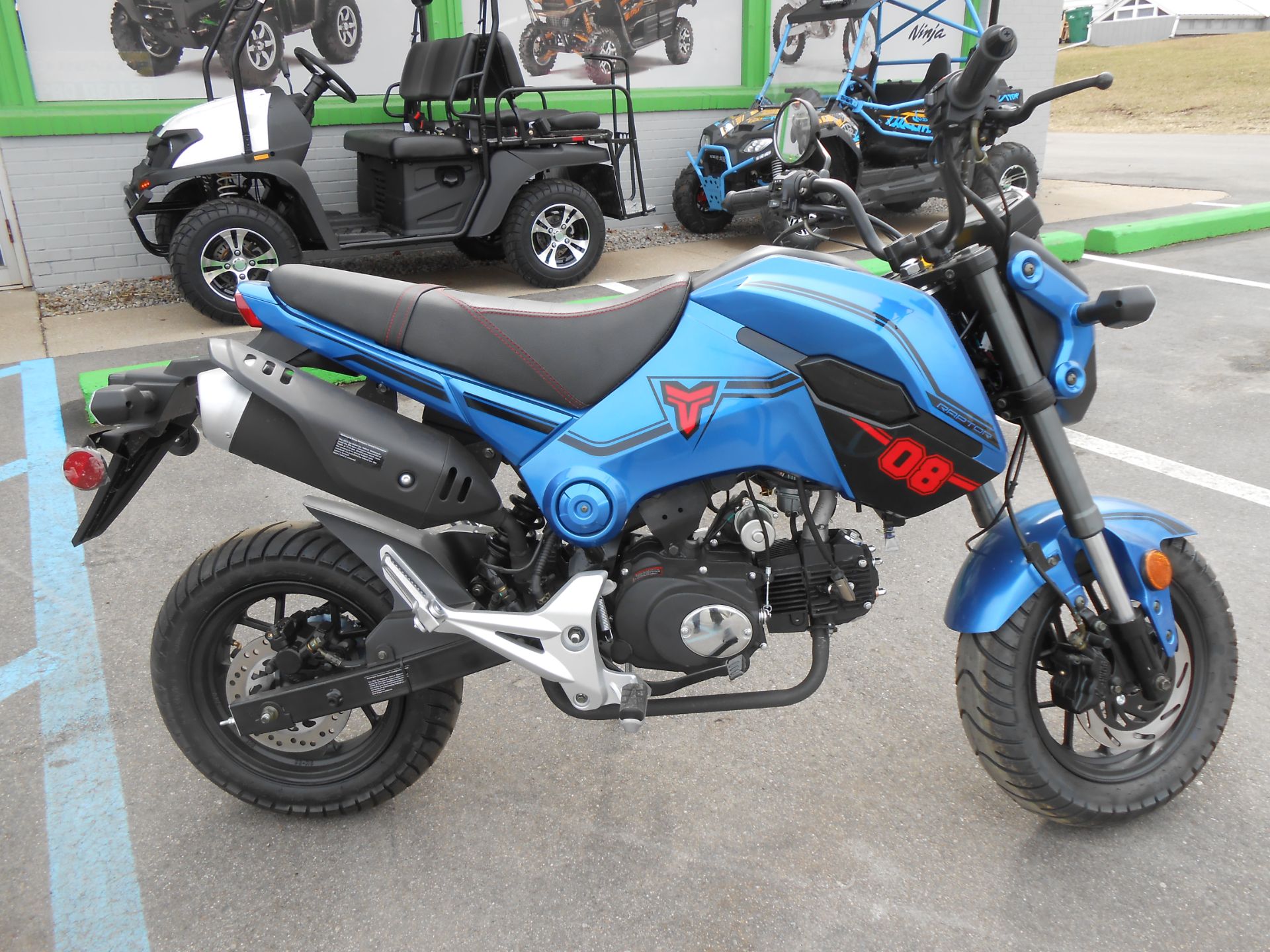 New 2021 Tao Motor Hellcat125 Motorcycles in Howell, MI