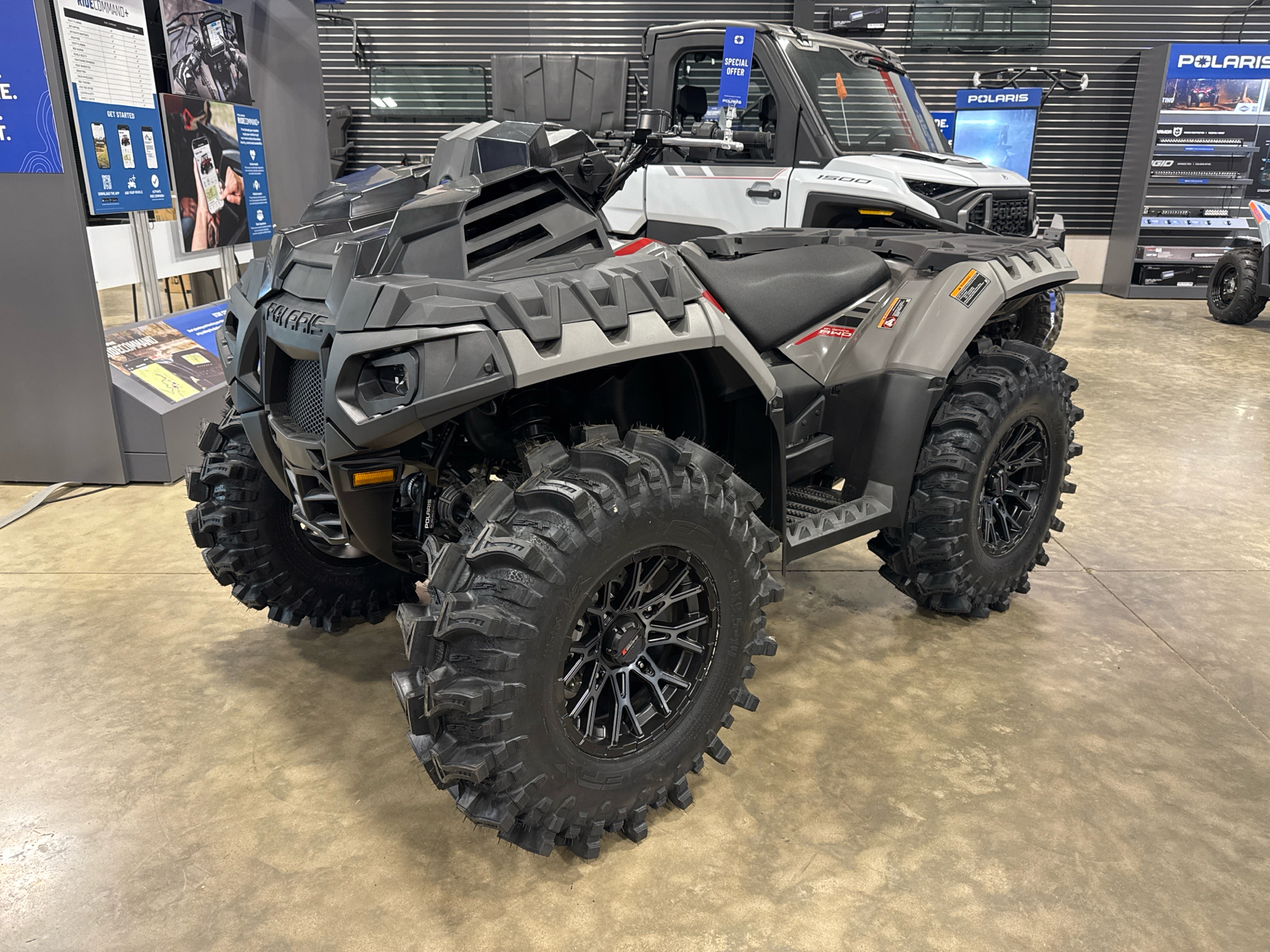 New 2025 Polaris Sportsman 850 Mud Edition Titanium Metallic | ATVs in Leland MS | POL029229