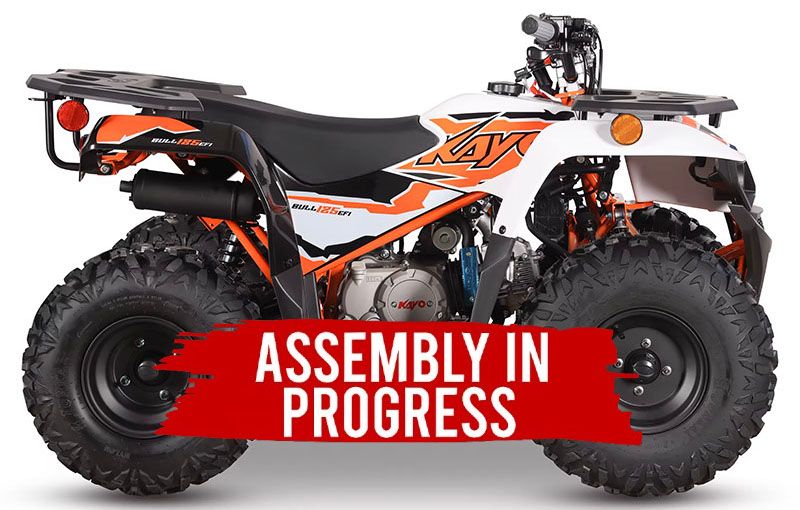 New 2025 Kayo Bull 125 EFI White | ATVs in Leland MS | KAY002364