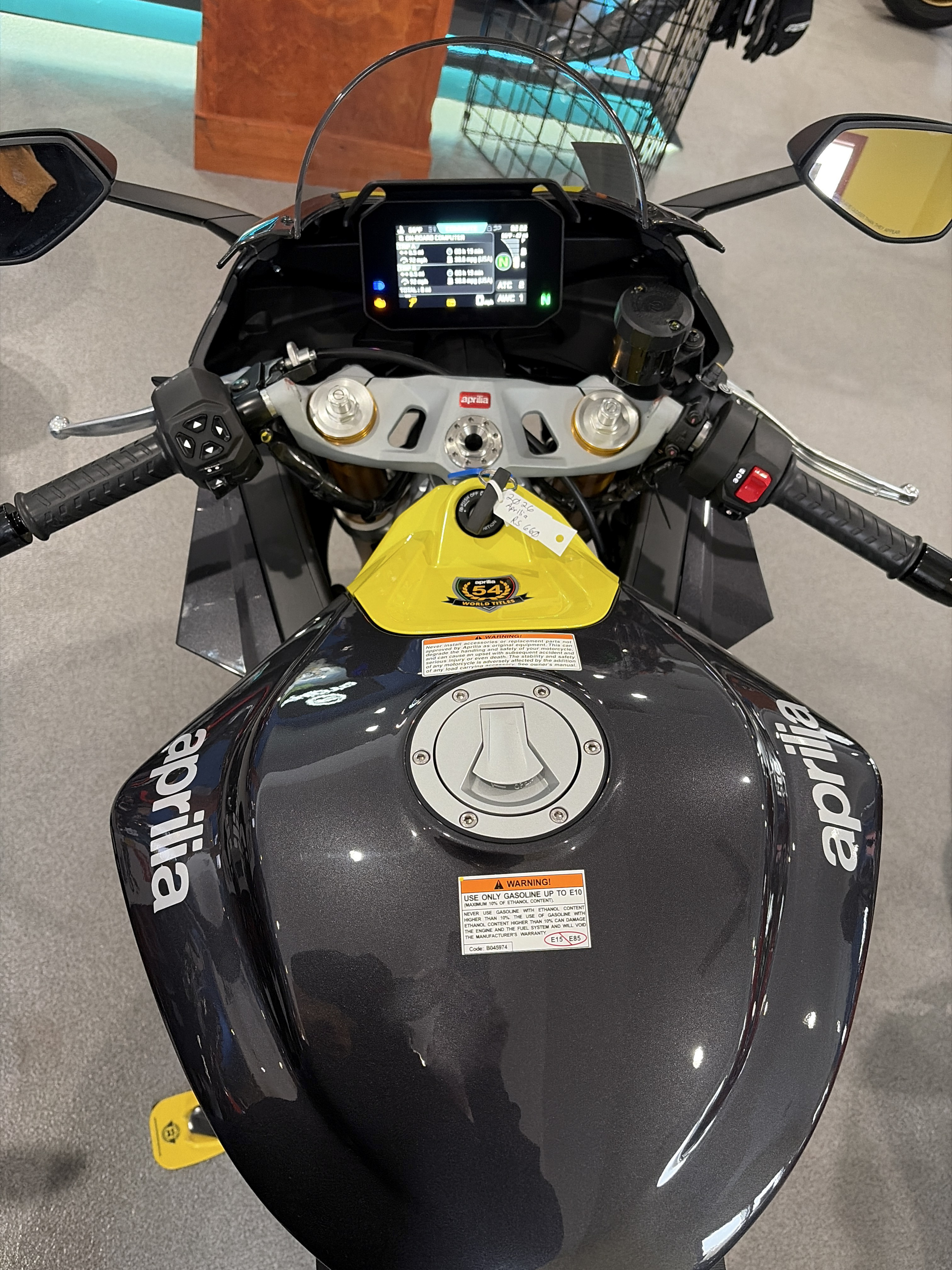 New 2026 Aprilia RS 660 Venom Yellow | Motorcycles in Westerlo, NY, and ...