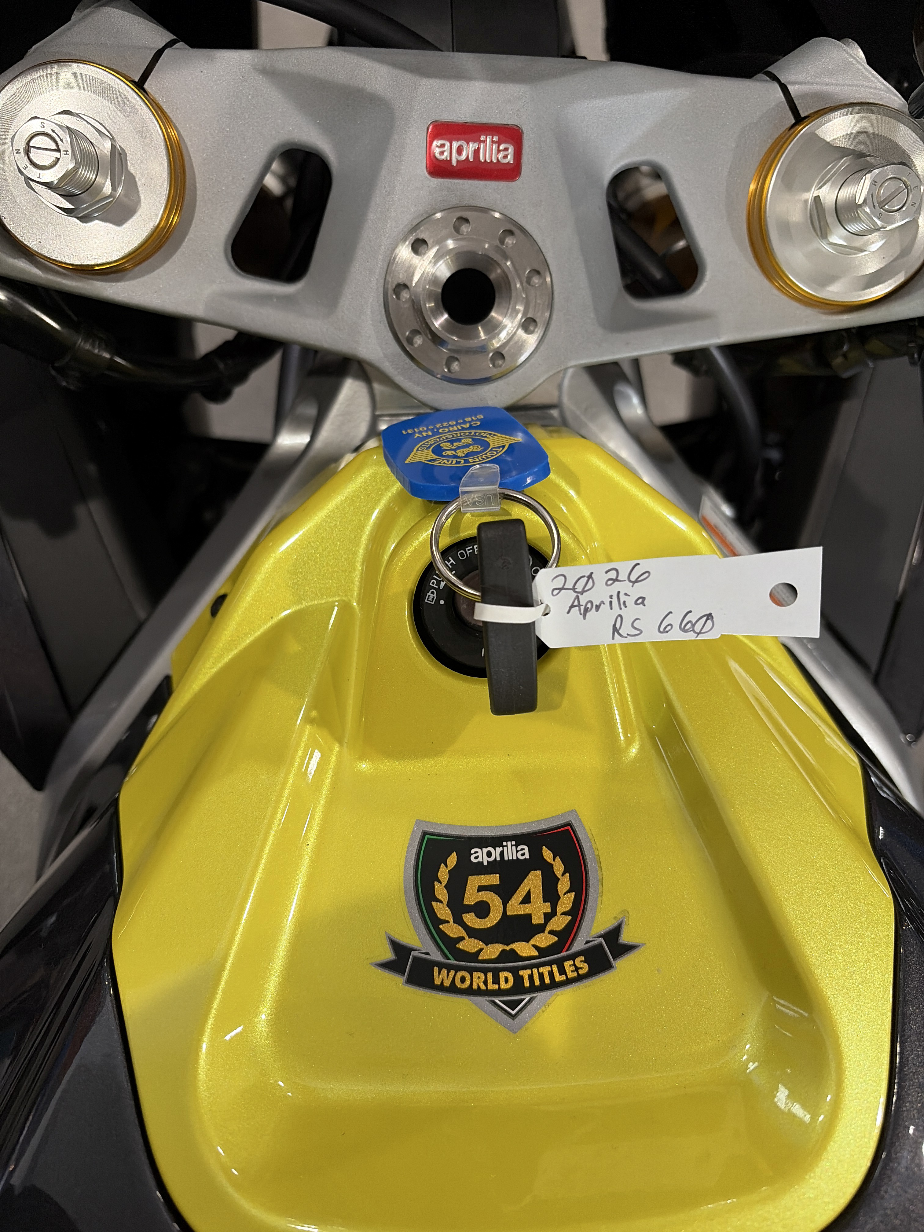 New 2026 Aprilia RS 660 Venom Yellow | Motorcycles in Westerlo, NY, and ...