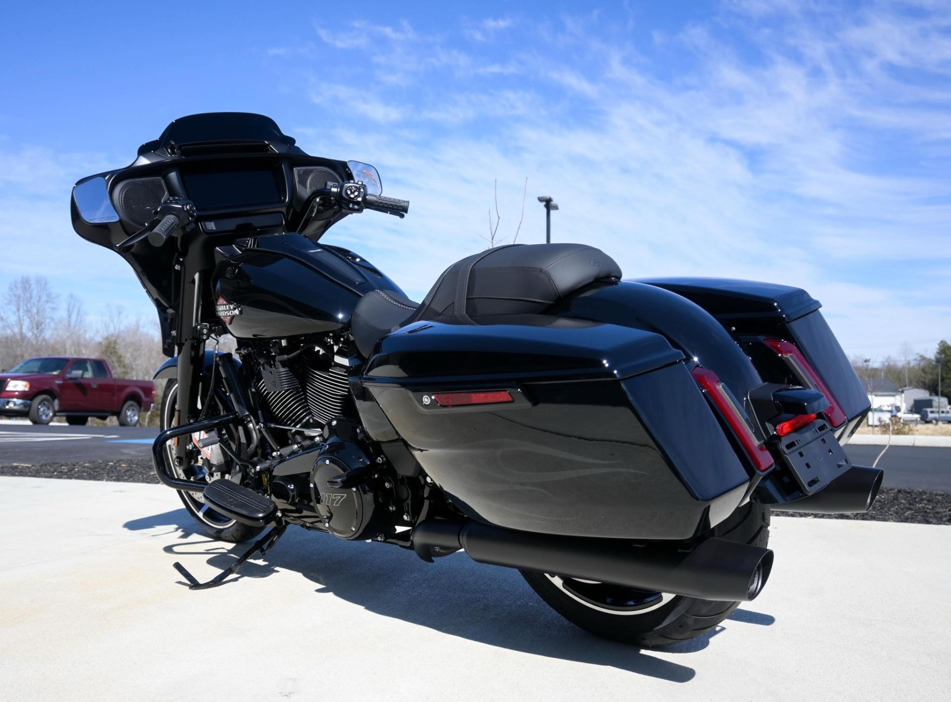 New 2025 Harley-Davidson Street Glide® Midnight Firestorm (Black Finish) | Motorcycles in ...