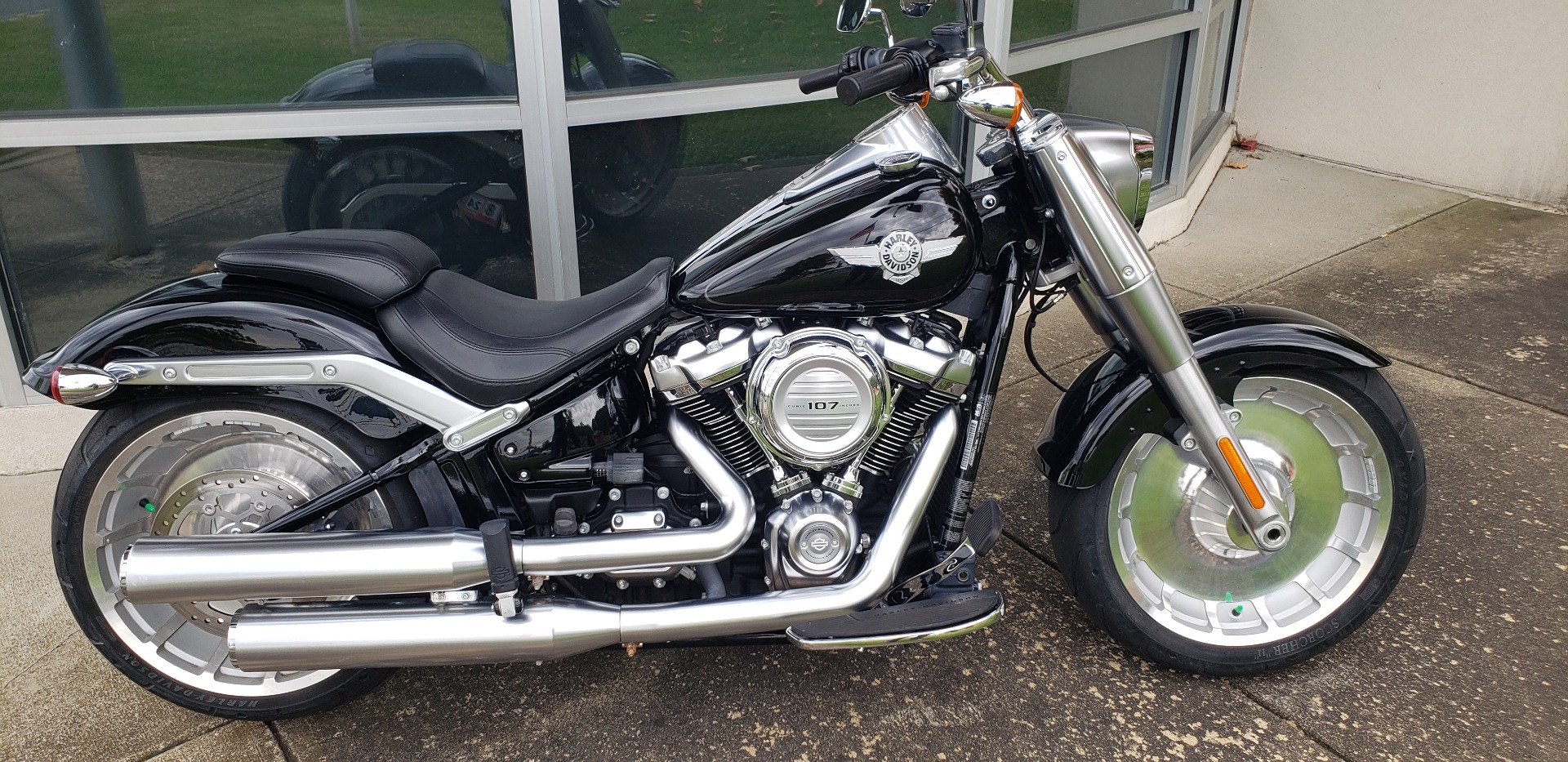 Used 2018 Harley-Davidson FAT BOY VIVID BLACK | Motorcycles in Dumfries ...