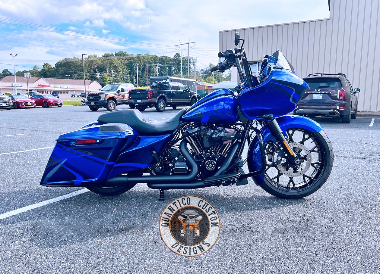 Used 2020 Harley-Davidson ROAD GLIDE CUSTOM COBALT BLUE | Motorcycles ...