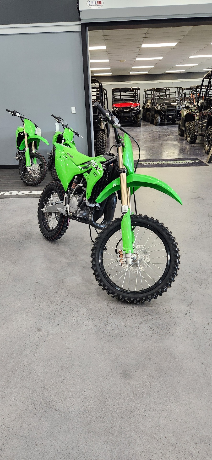 New 2025 Kawasaki KX 112, Gallipolis OH | Specs, Price, Photos | Lime ...