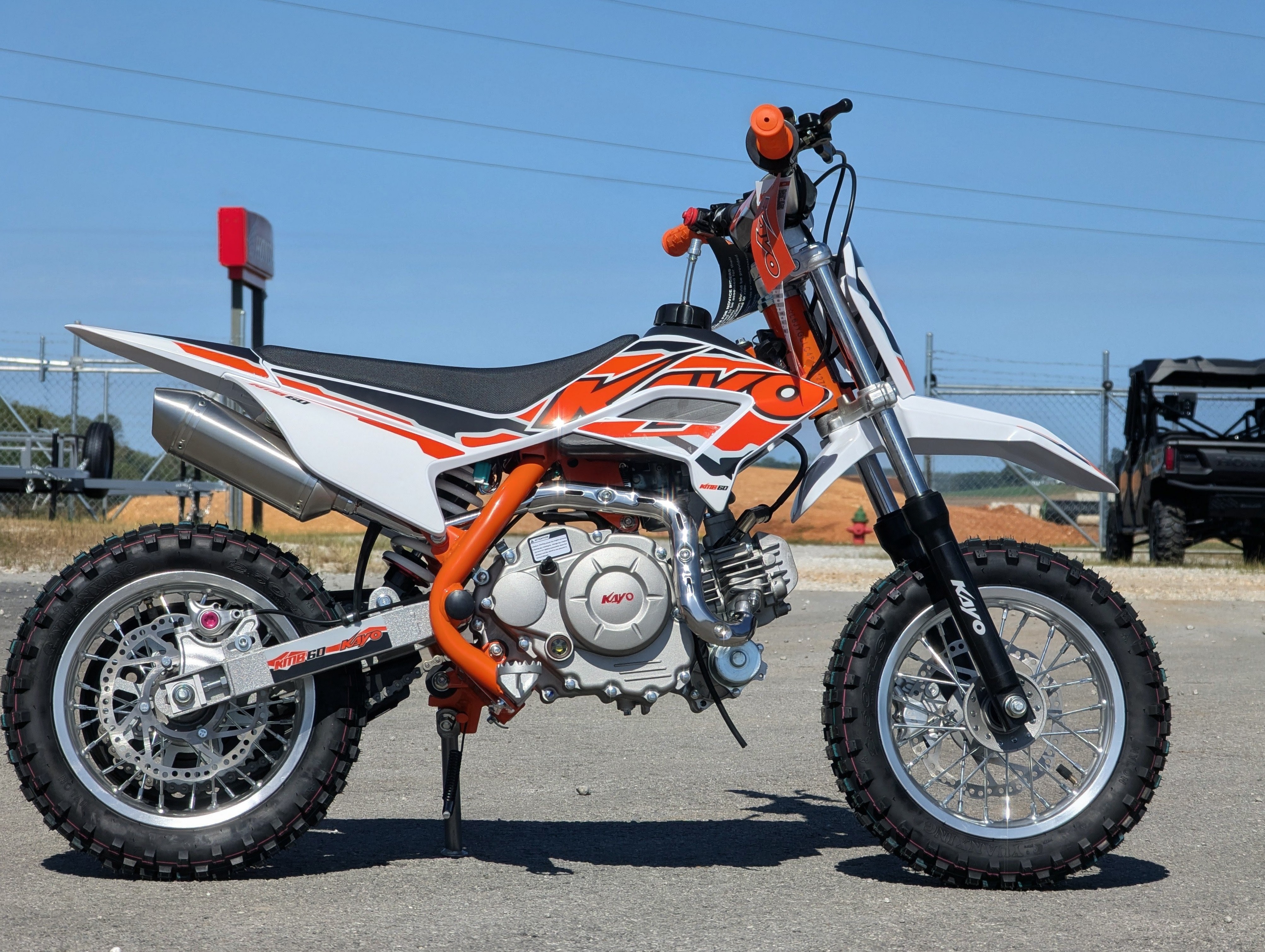 New 2025 Kayo KMB 60 | Motorcycles in Winchester TN | 100125-10 White