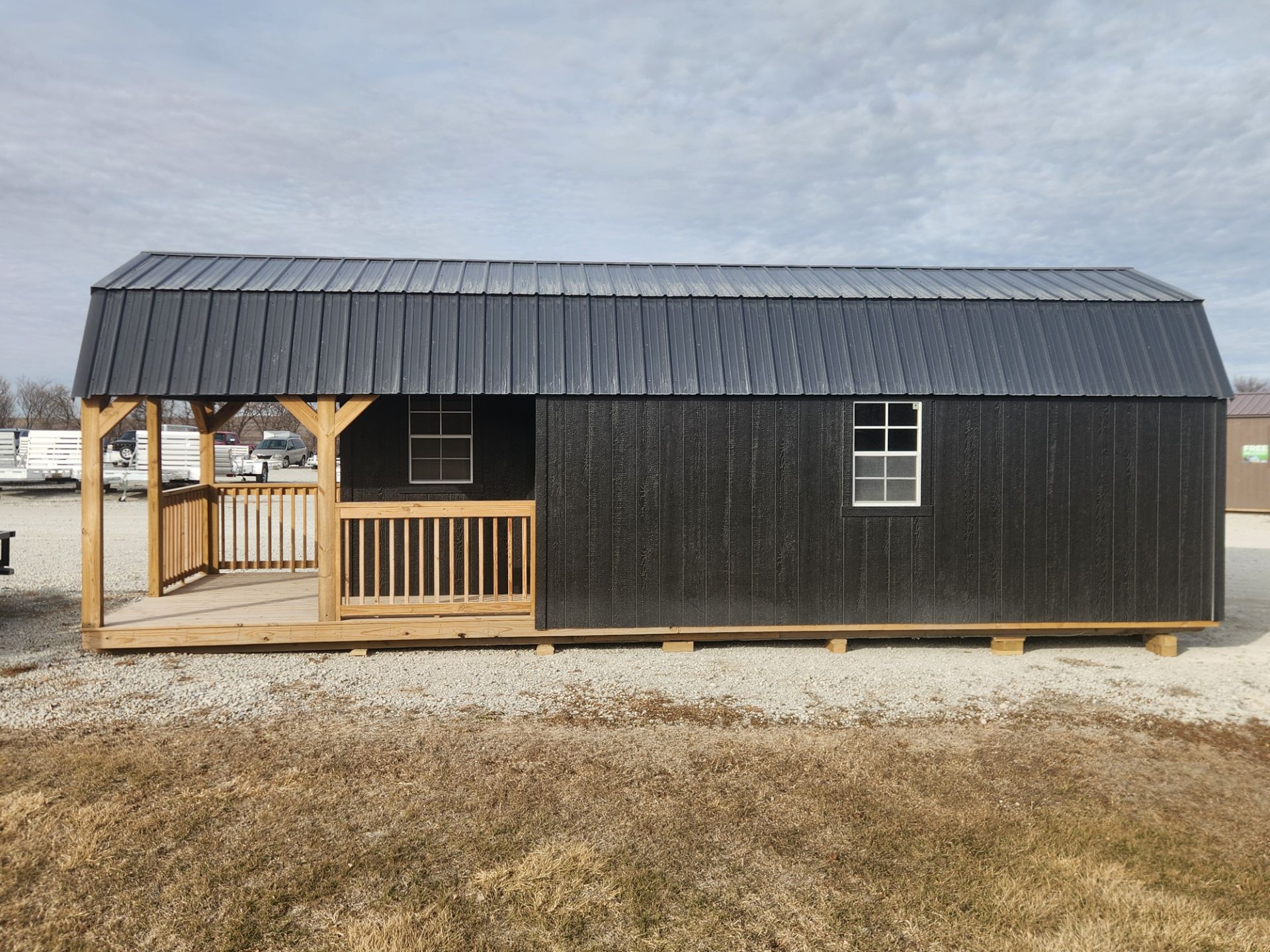 New 2025 Premier Buildings 12x32 Lofted Barn Cabin, Atlantic IA | Specs ...