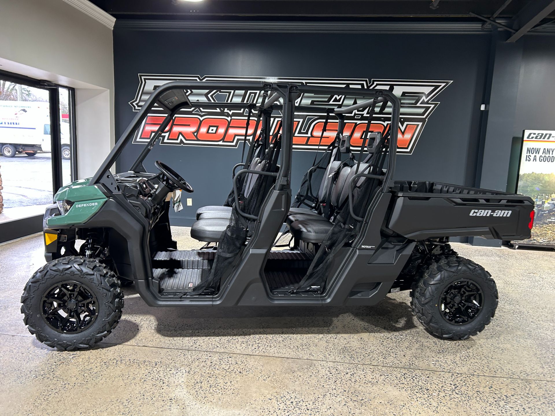 New 2025 Can-Am Defender MAX DPS HD7 Compass Green | Utility Vehicles ...