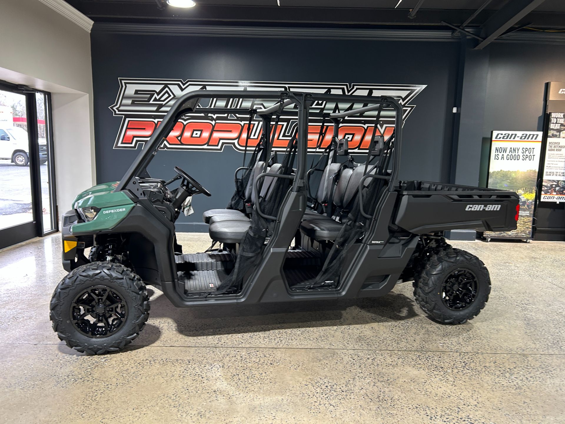 New 2025 Can-Am Defender MAX DPS HD7 Compass Green | Utility Vehicles ...