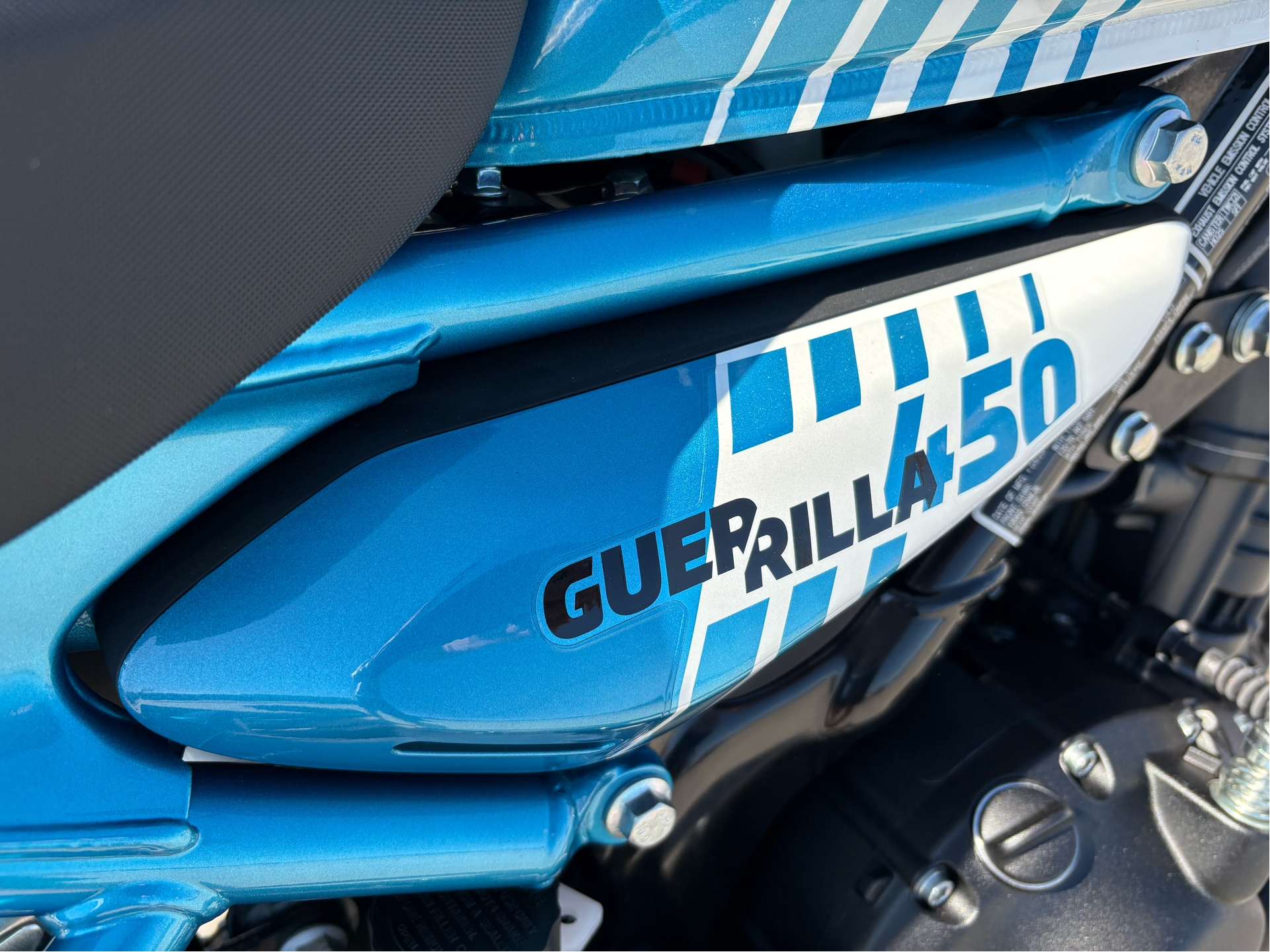 New 2026 Royal Enfield Guerrilla 450 Brava Blue | Motorcycles in Austin ...