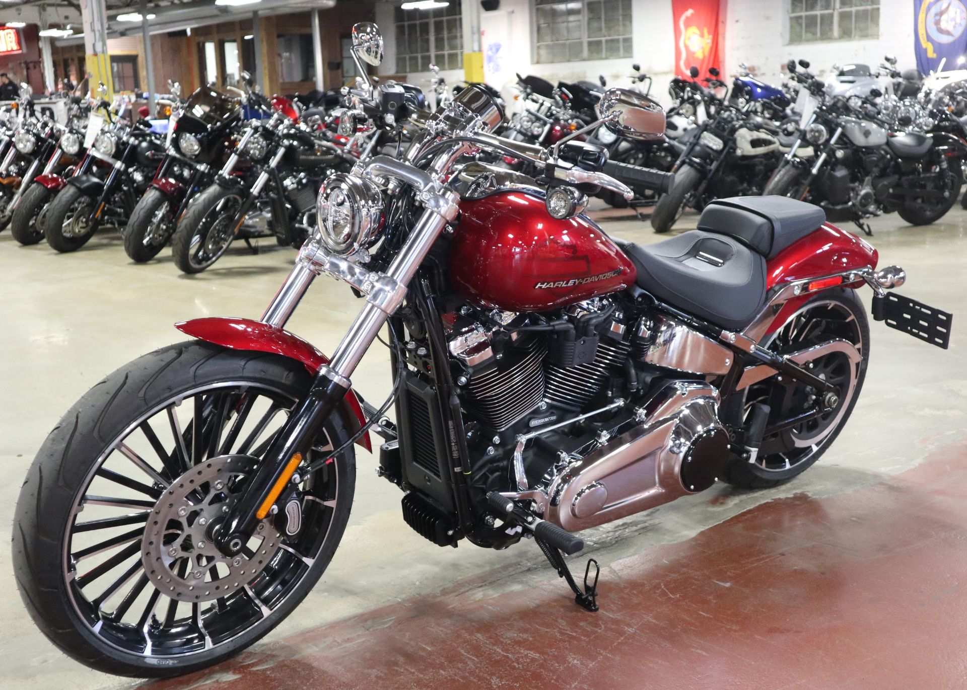 New 2025 Harley-Davidson Breakout® Brilliant Red | Motorcycles in New ...