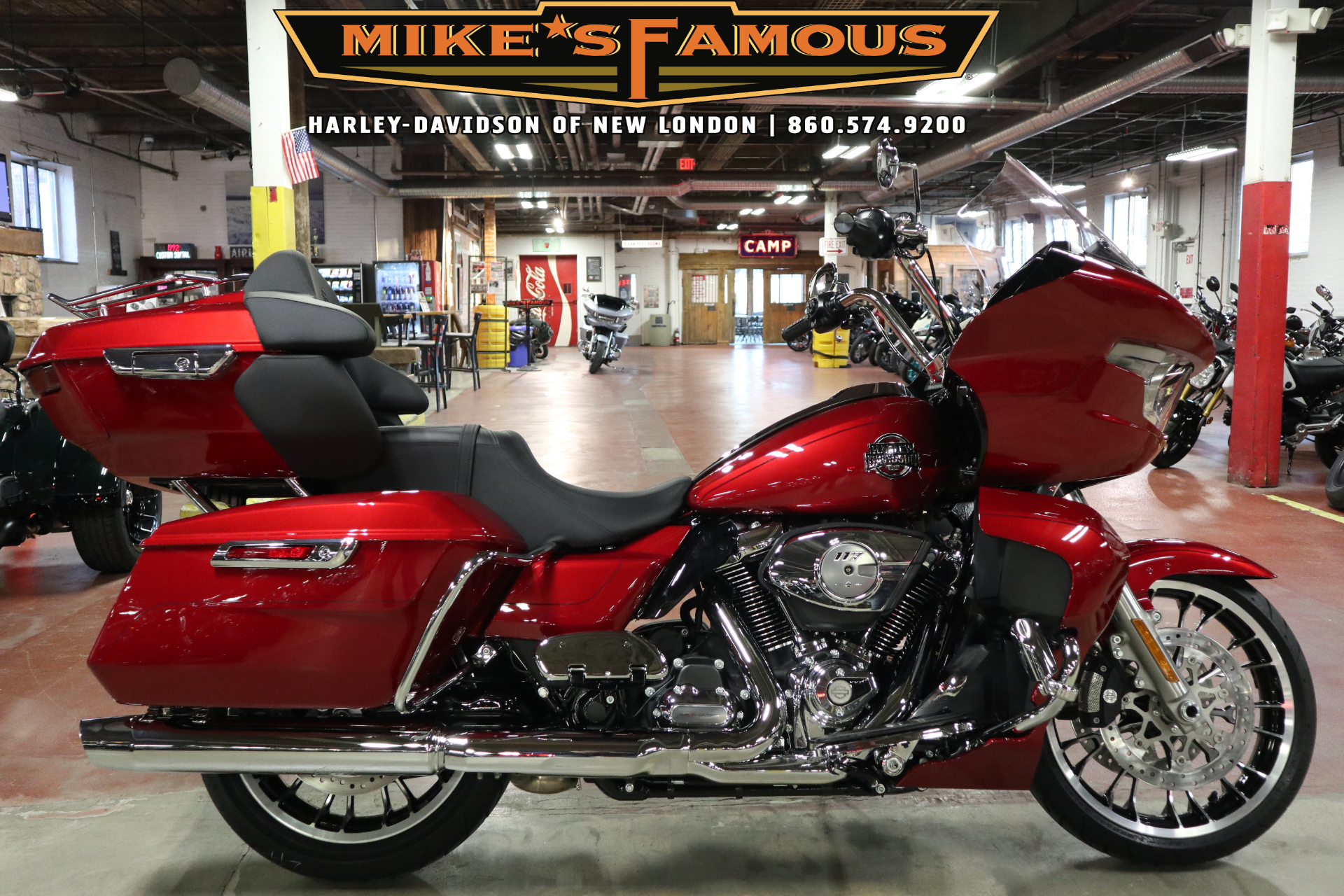 New 2026 Harley-Davidson Road Glide® Limited Brilliant Red (Chrome ...