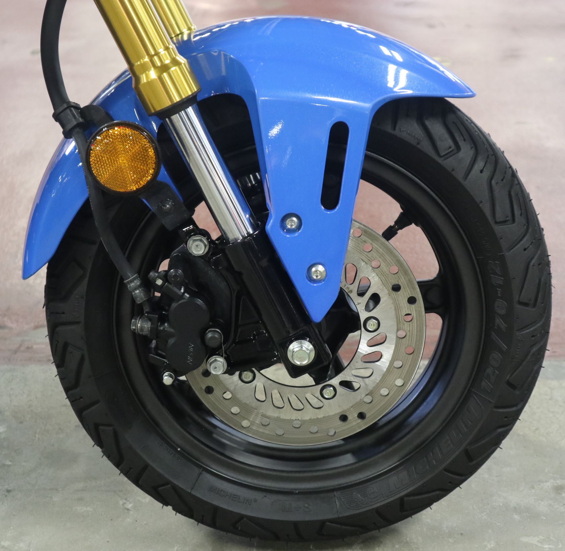 Used 2025 Honda Grom Candy Blue | Motorcycles in New London CT | T04355