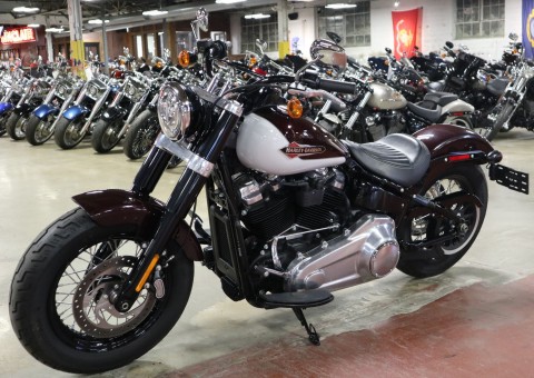 Used 2021 Harley-Davidson Softail Slim® Midnight Crimson / Stone Washed ...