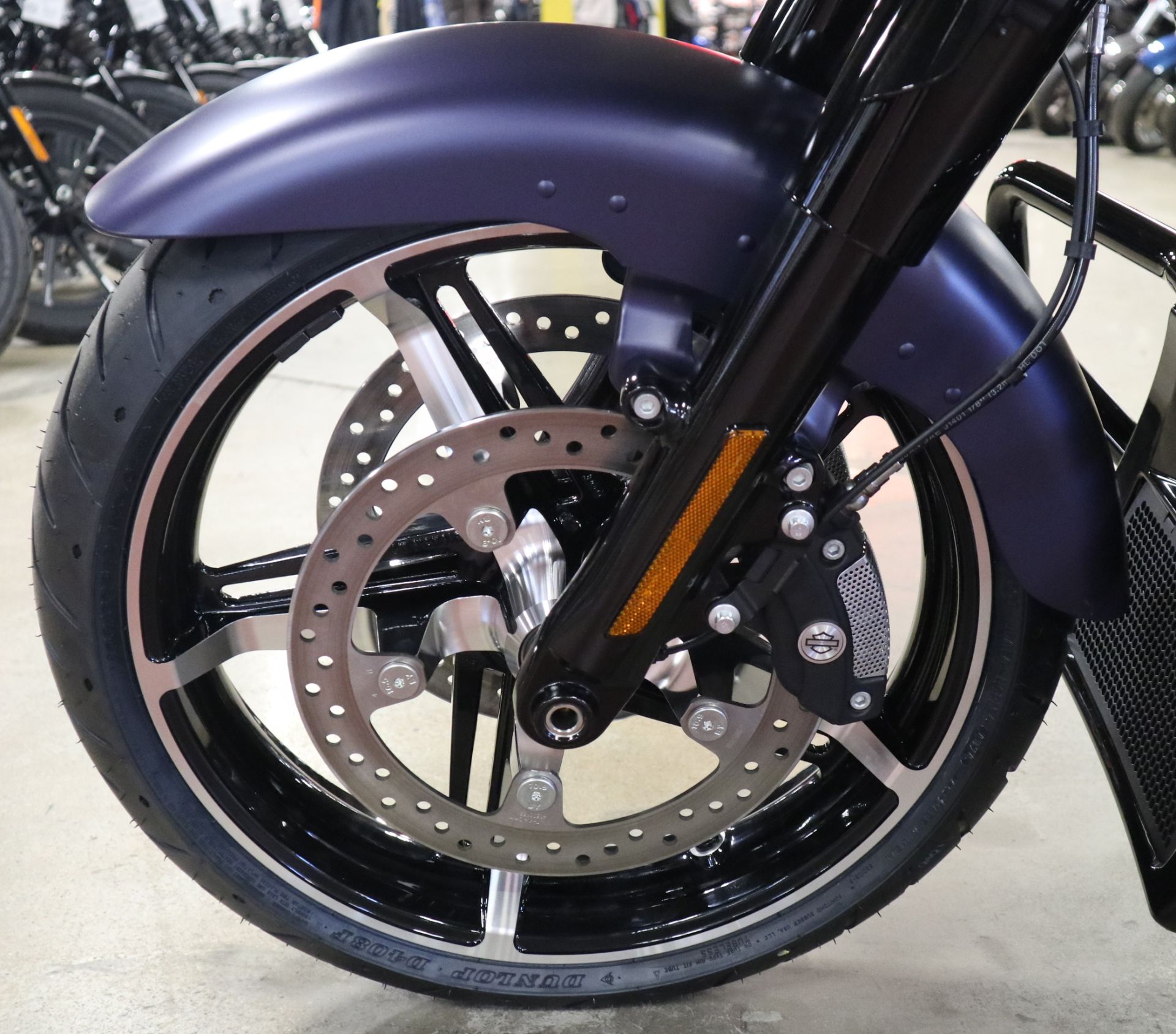 New 2025 Harley-Davidson Street Glide® Purple Abyss Denim (Black Finish ...