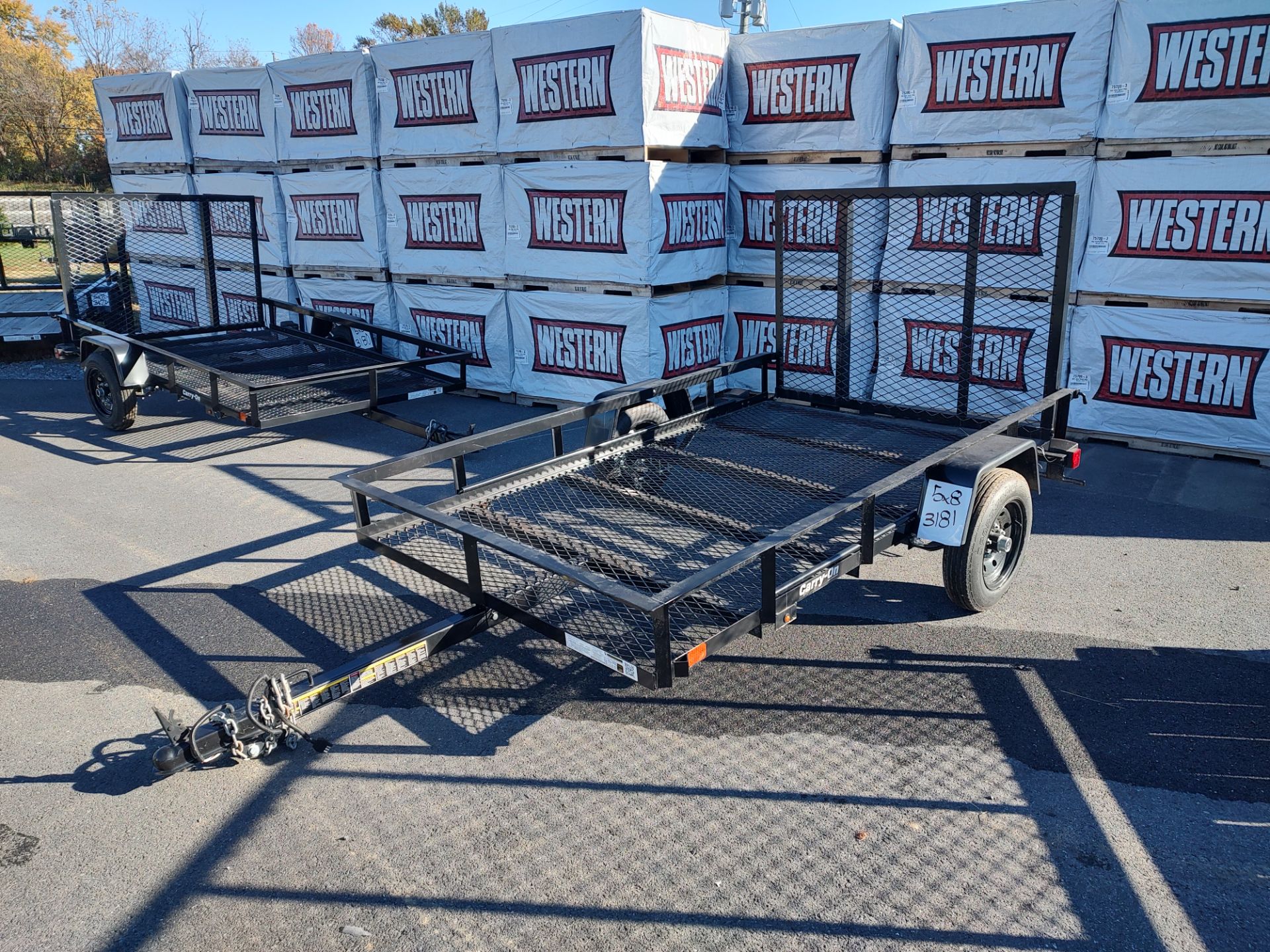 New 2026 Carry-On Trailers 5x8 Utility Trailer Mesh Floor 2K | Trailers ...