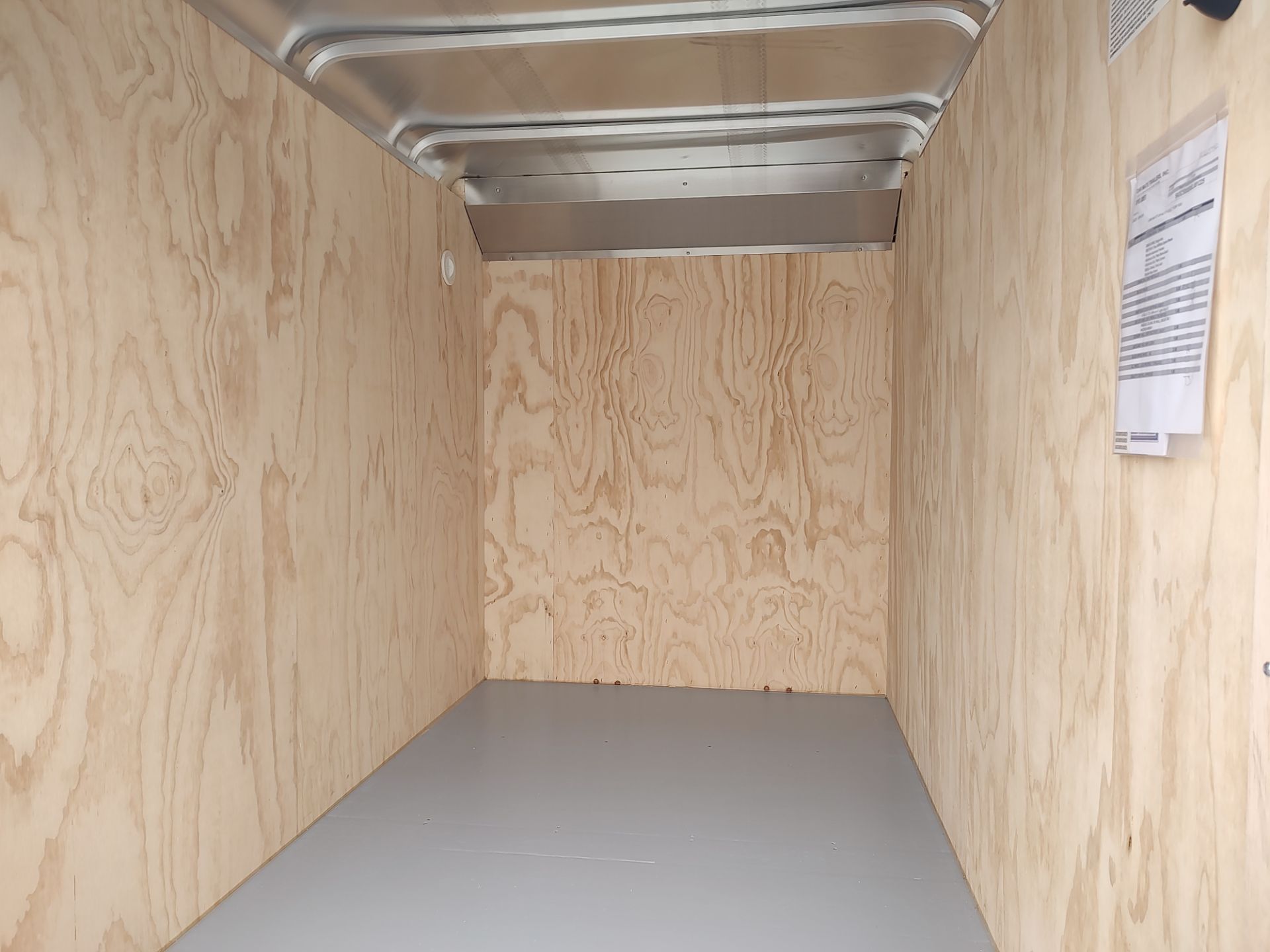 New 2025 Car Mate Trailers 5x8.5 Custom Cargo Trailer Ramp +6 ...