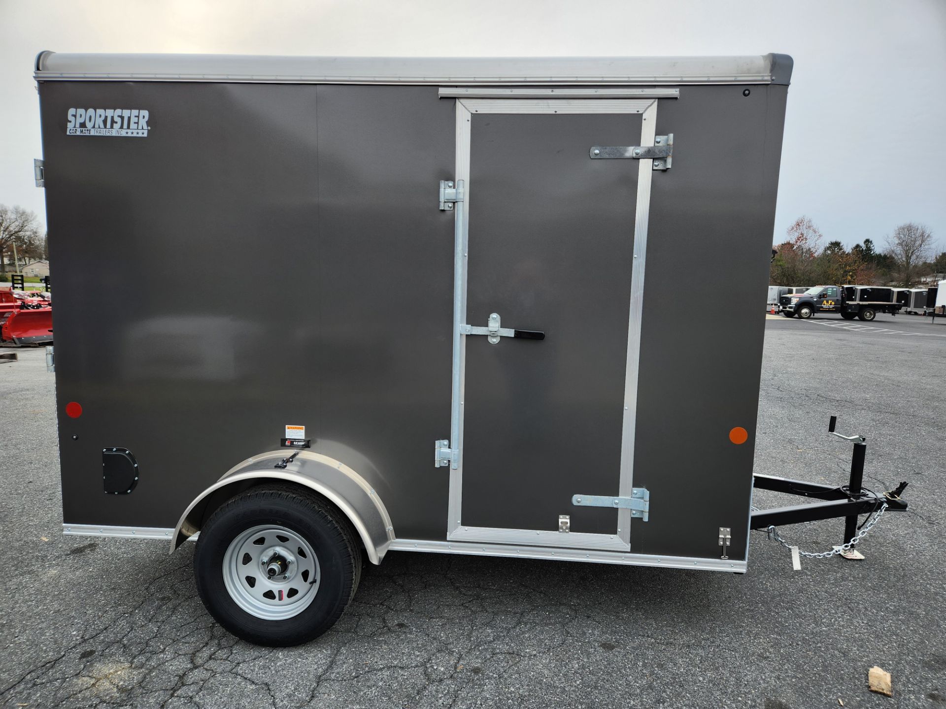 New 2025 Car Mate Trailers 6x10 V-Sport Cargo Trailer Ramp +6 ...