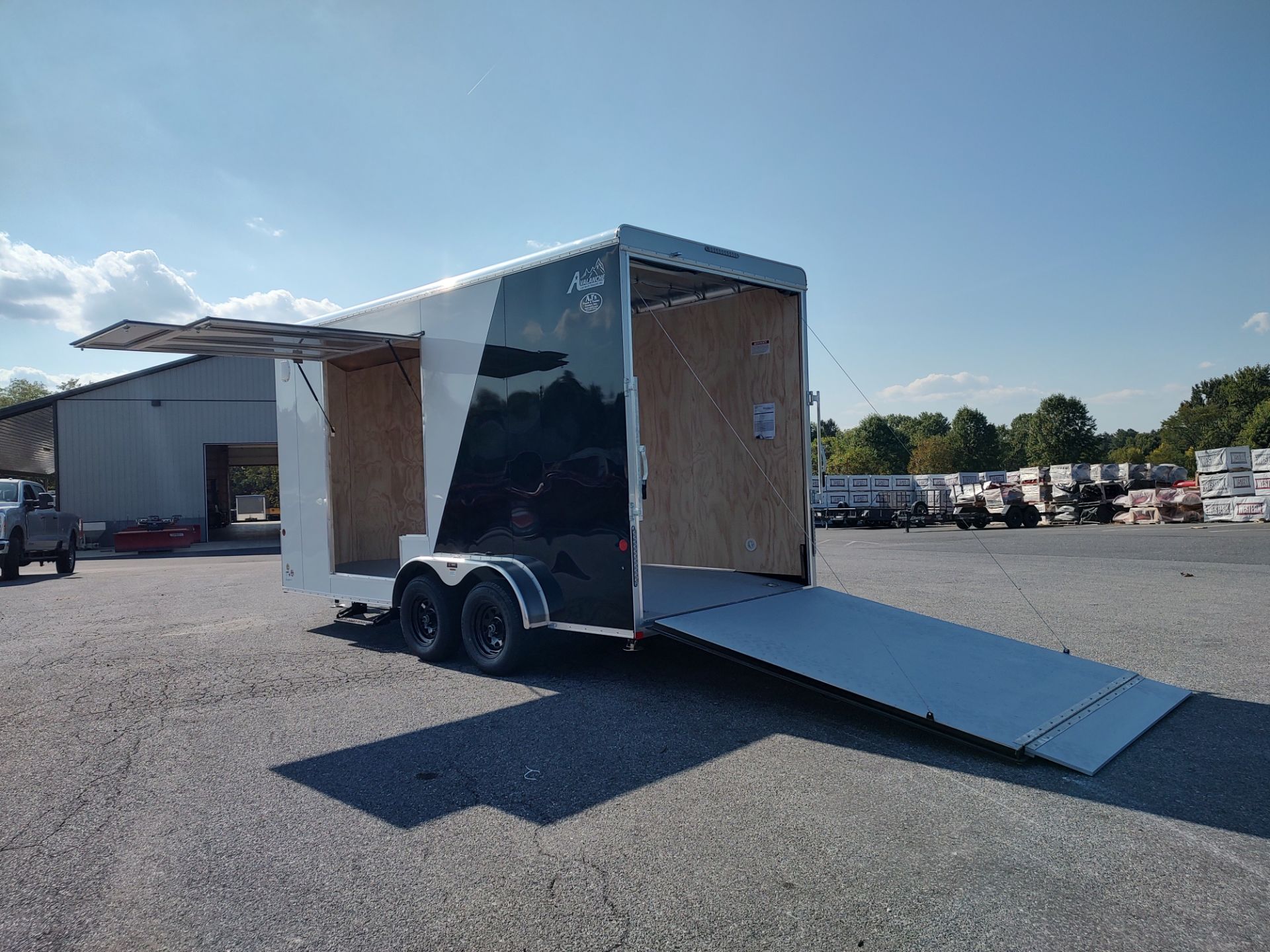 New 2026 Car Mate Trailers 7x16 HD Avalanche ATV Cargo Trailer+24 7K ...