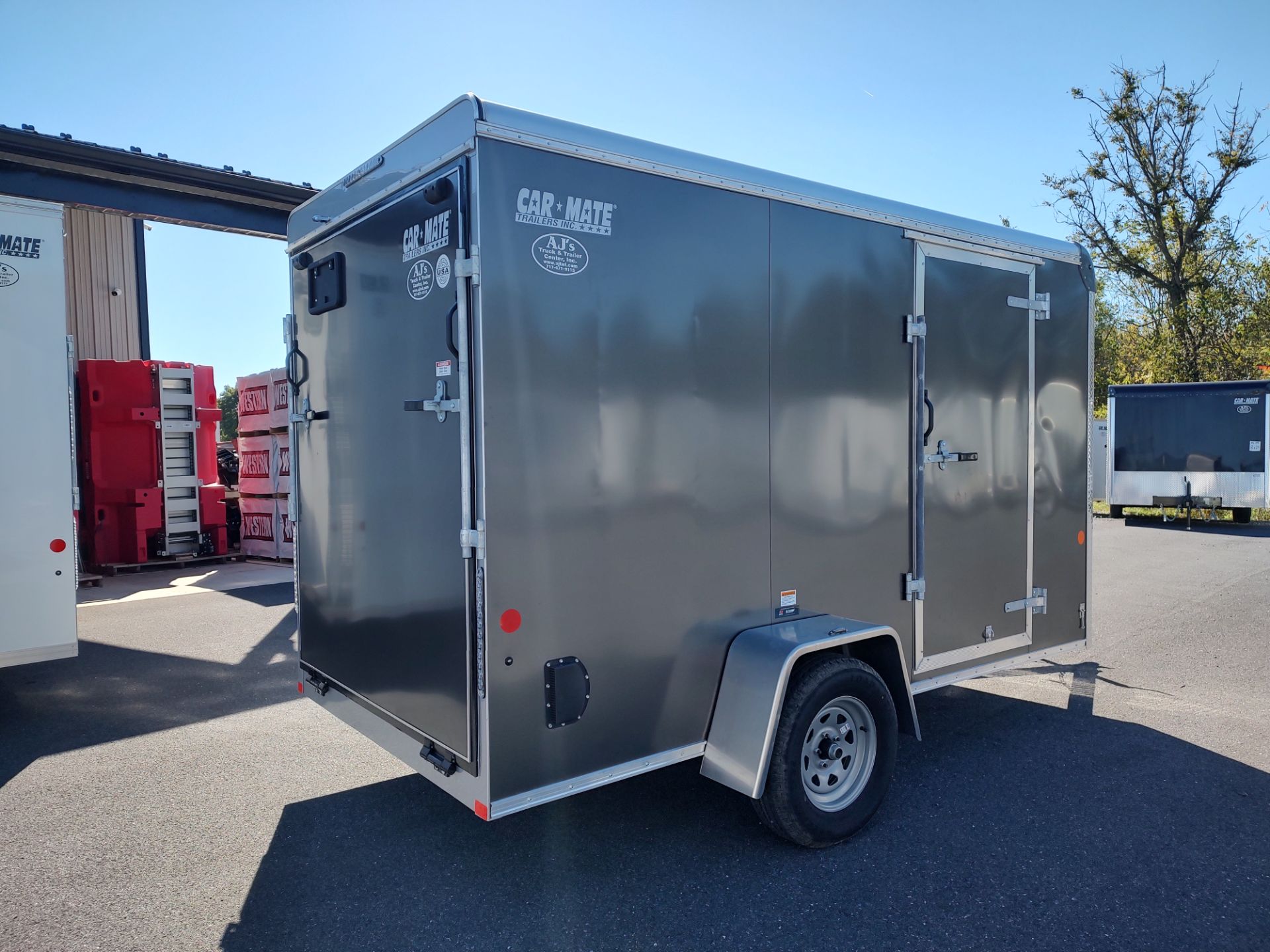 New 2026 Car Mate Trailers 6x12 Custom Cargo Trailer Ramp +6 | Trailers ...