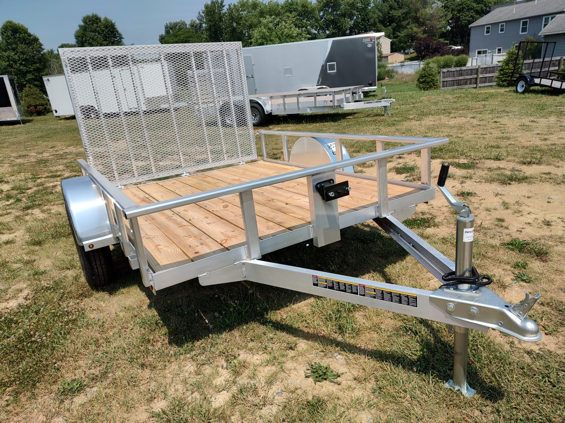 New 2024 Carry-On Trailers 6x8 AGW Aluminum Utility Trailer 3K ...