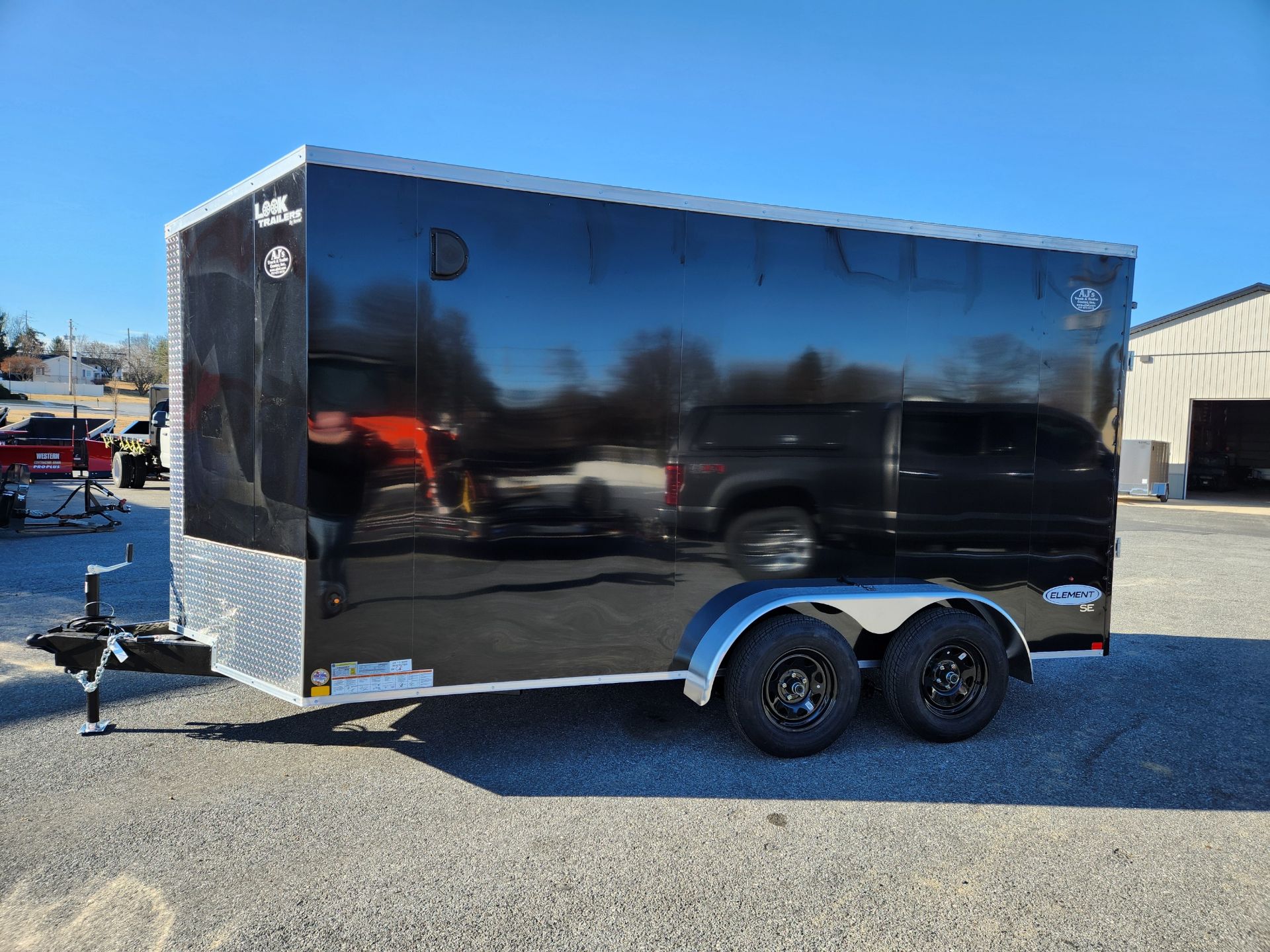 New 2025 Look Trailers 7x14 ELEMENT SE Cargo Trailer Ramp +6 | Trailers ...