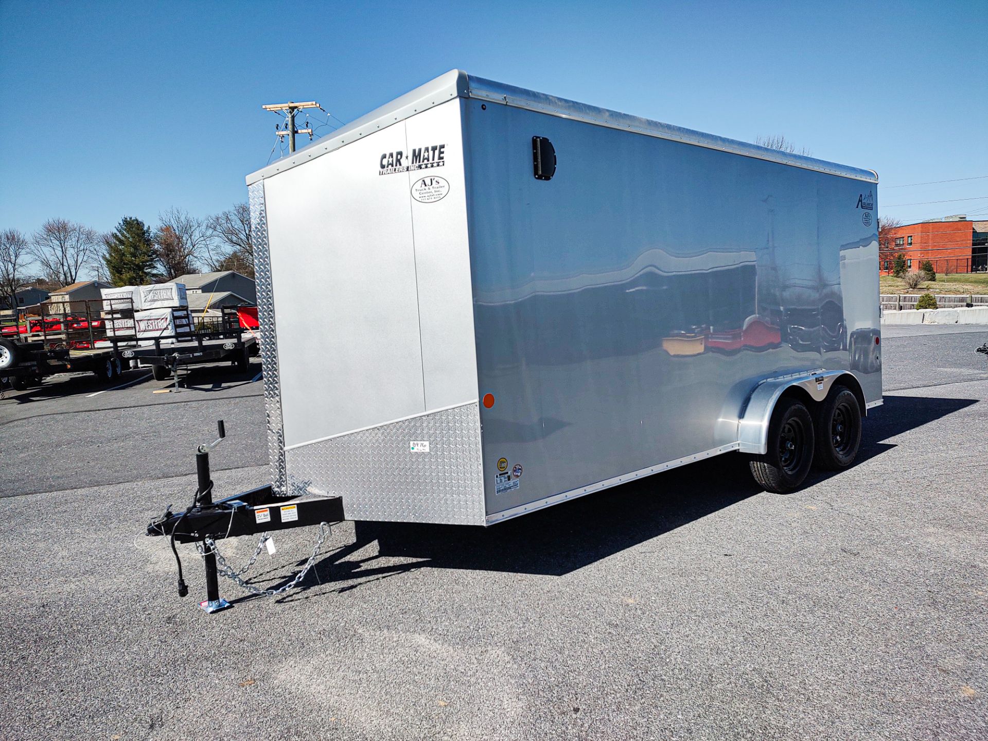 New 2025 Car Mate Trailers 7x16 HD Avalanche Cargo Trailer+6 7K ...