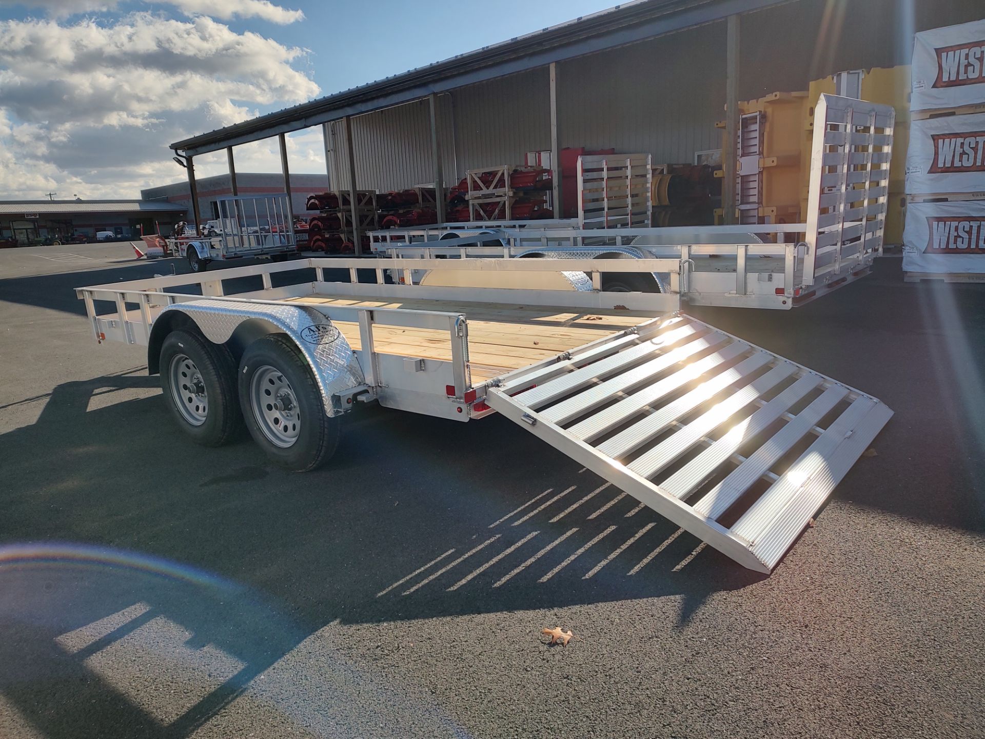 New 2025 Carry-On Trailers 12X76 AGW Aluminum Utility Trailer 7K R ...