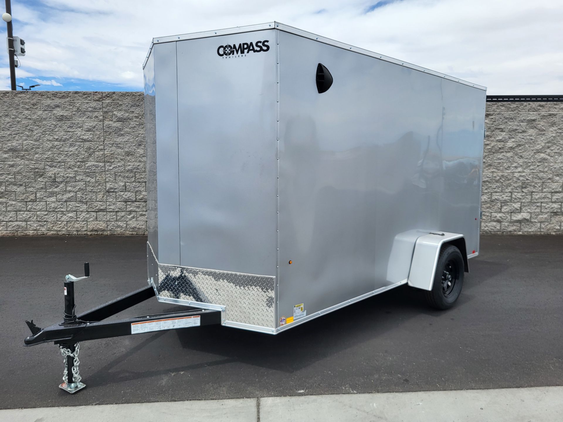 New 2025 Compass Trailers 6 x 12 Indigo DLX Cargo Trailers in Las Vegas ...