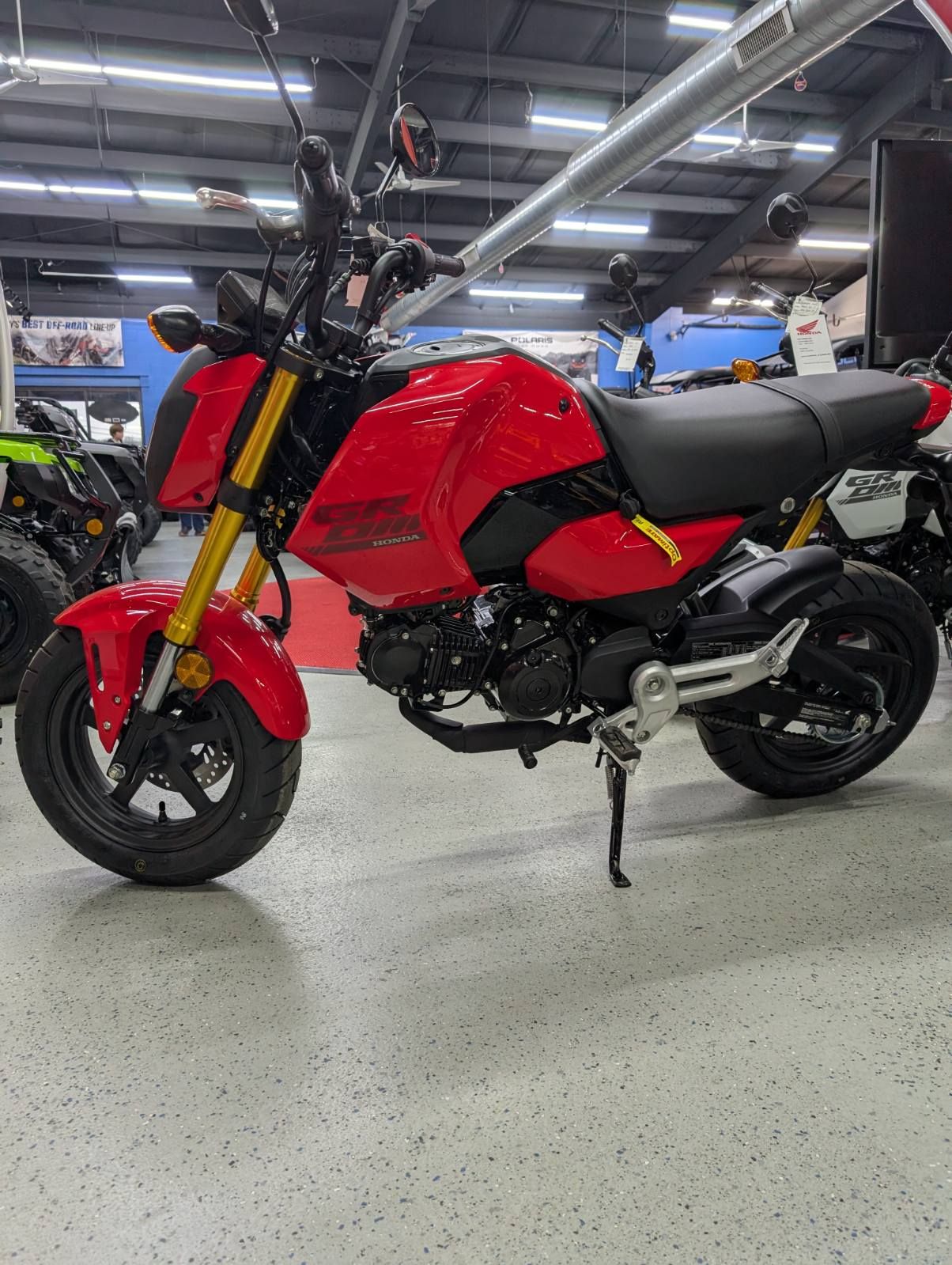 New 2025 Honda Grom | Motorcycles in Hermitage PA | HON307950 Cherry Red