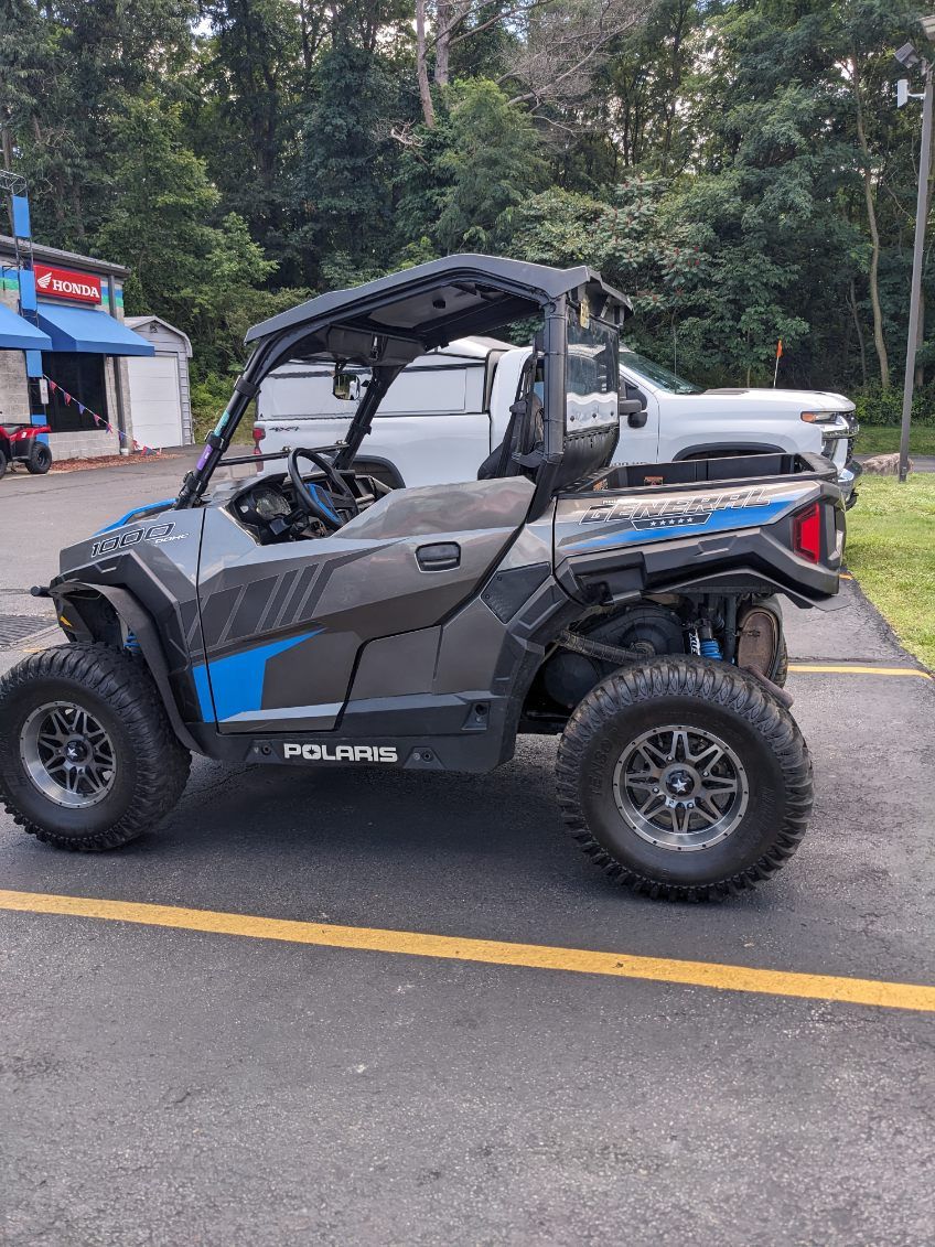 Used 2019 Polaris General 1000 EPS Deluxe | Utility Vehicles in Hermitage PA | U828986 Titanium ...